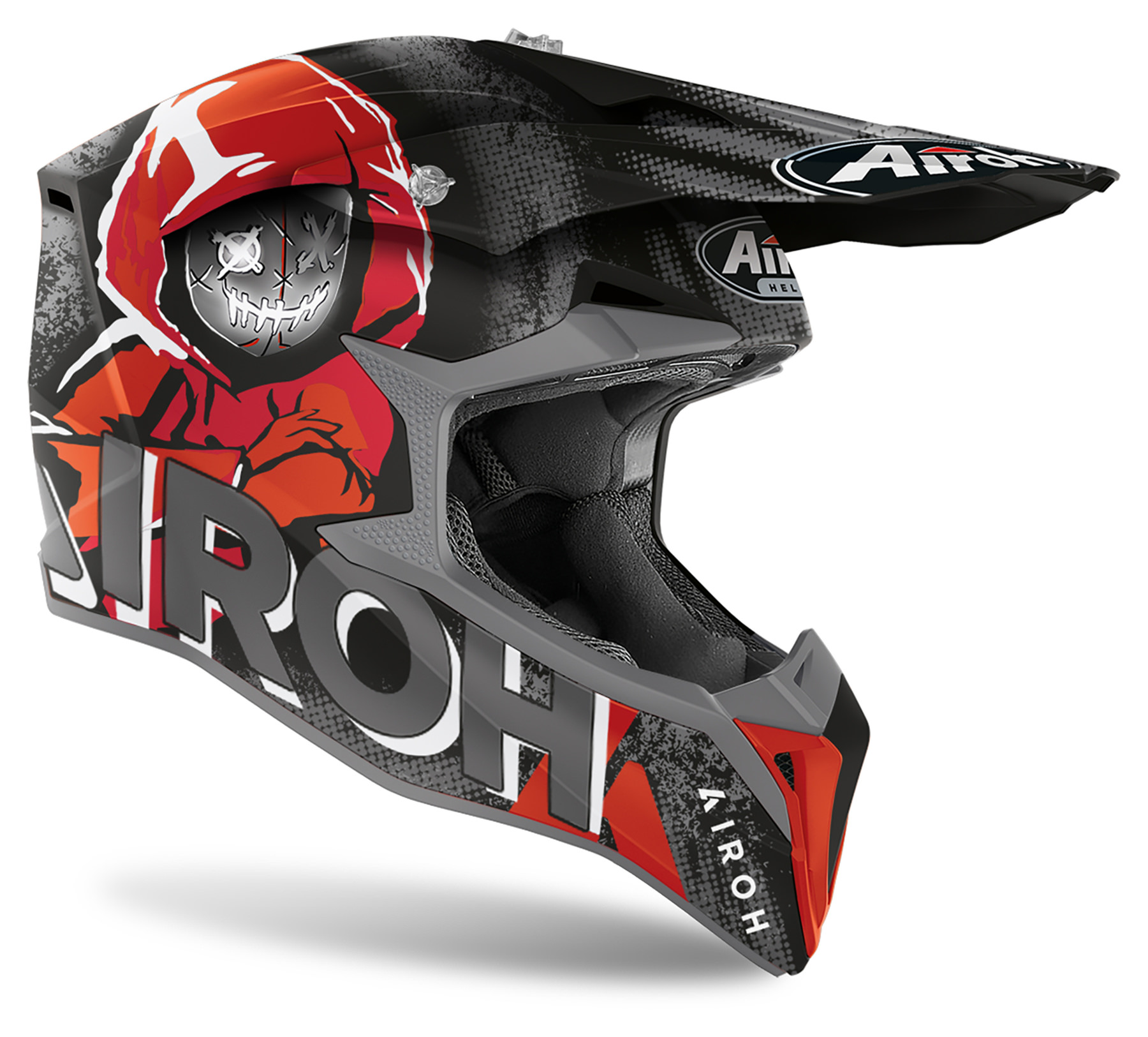Airoh Airoh Wraap Alien Red Matt motocross helmet