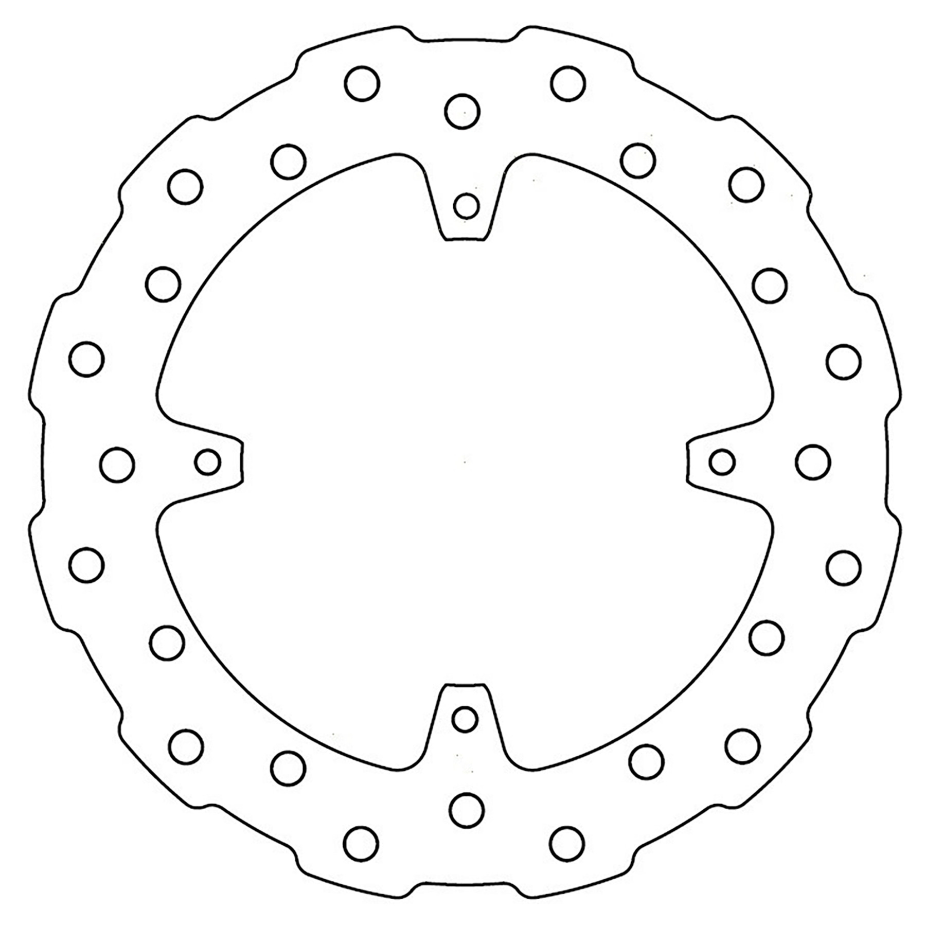 Ferodo Ferodo brake disc rear Fixed low-cost | Louis 🏍️