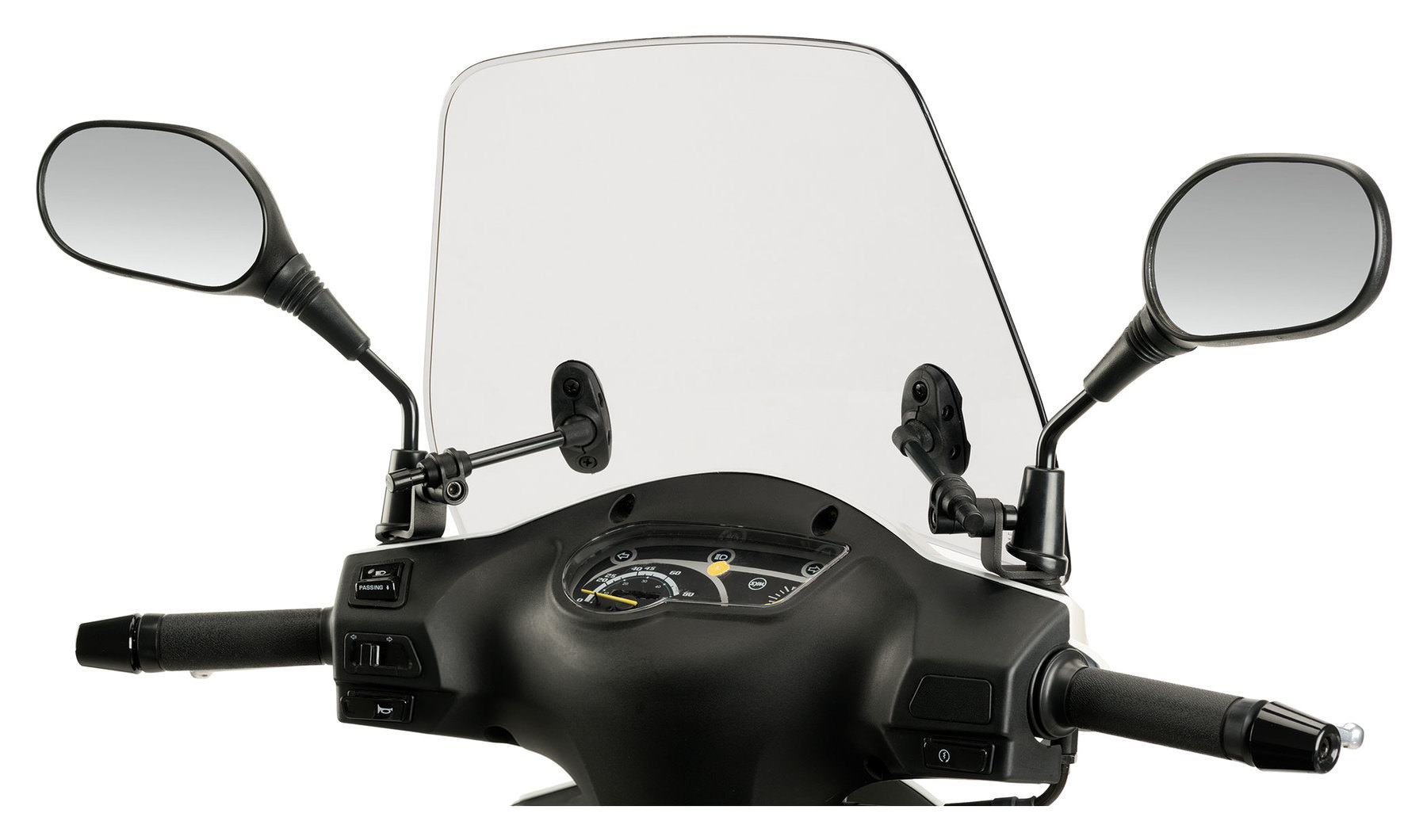 Puig Puig Scooter-Screens light-tinted, with Mounting-Kit and ABE