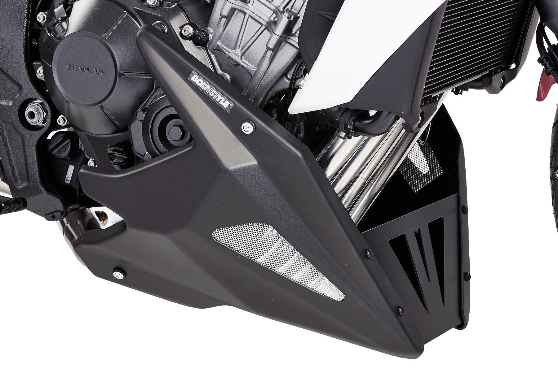 Bodystyle Bodystyle Belly Pan, black Type approved