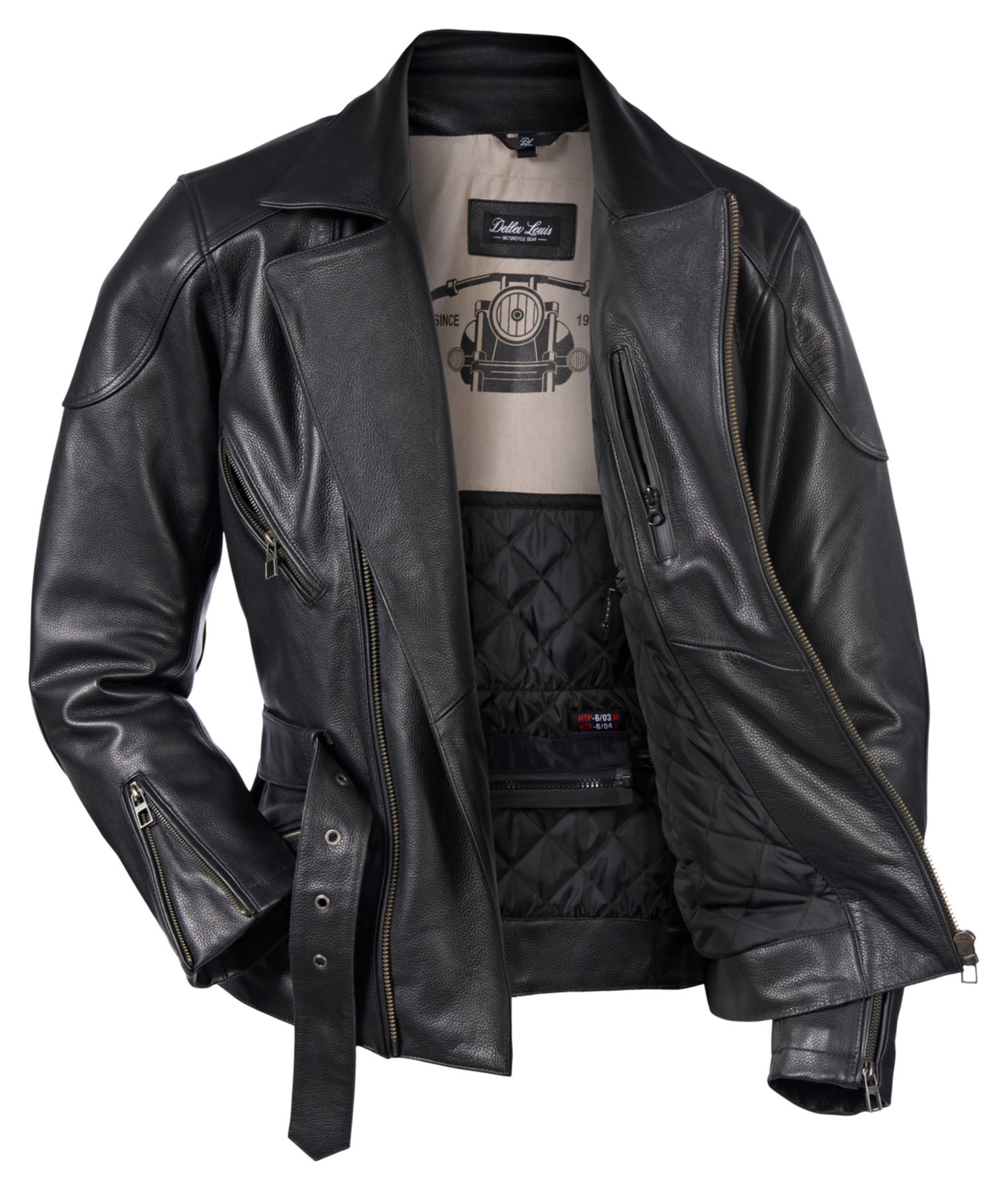 Detlev Louis DETLEV LOUIS DL-JM-12 LEATHER JACKET