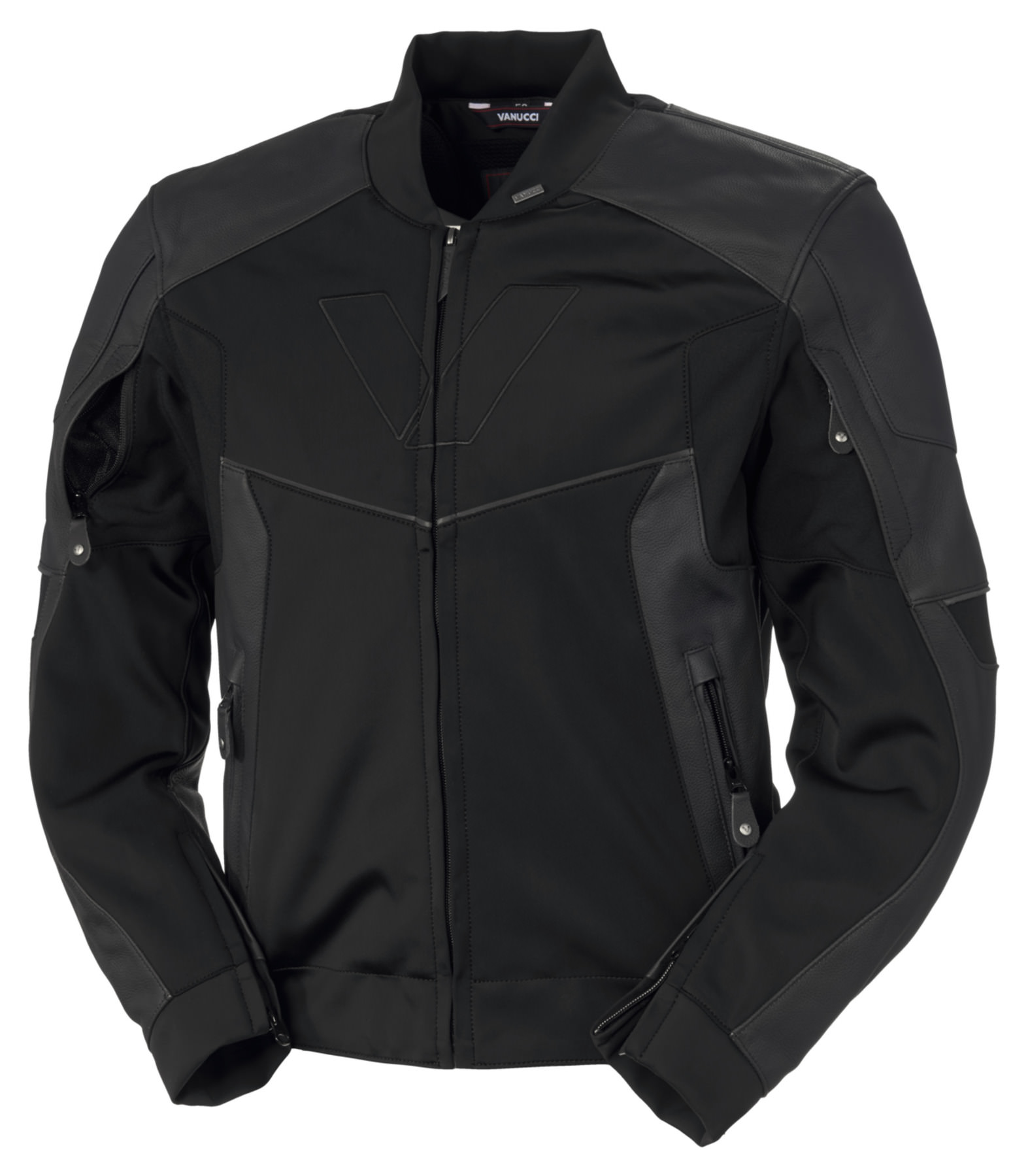 Vanucci VANUCCI VSJ-3 LEATHER COMBI JACKET