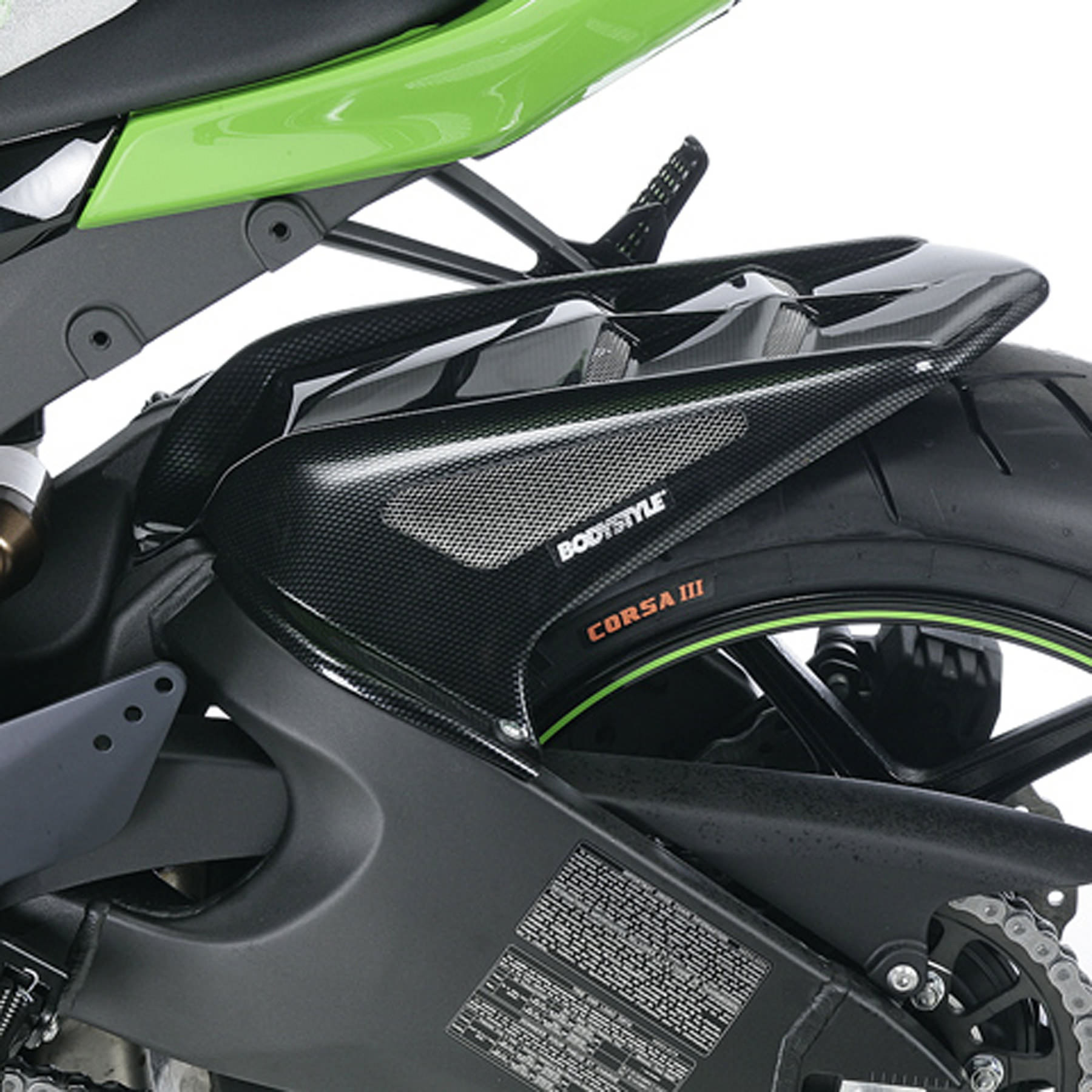 Bodystyle Bodystyle Raceline Huggers carbon, type approval