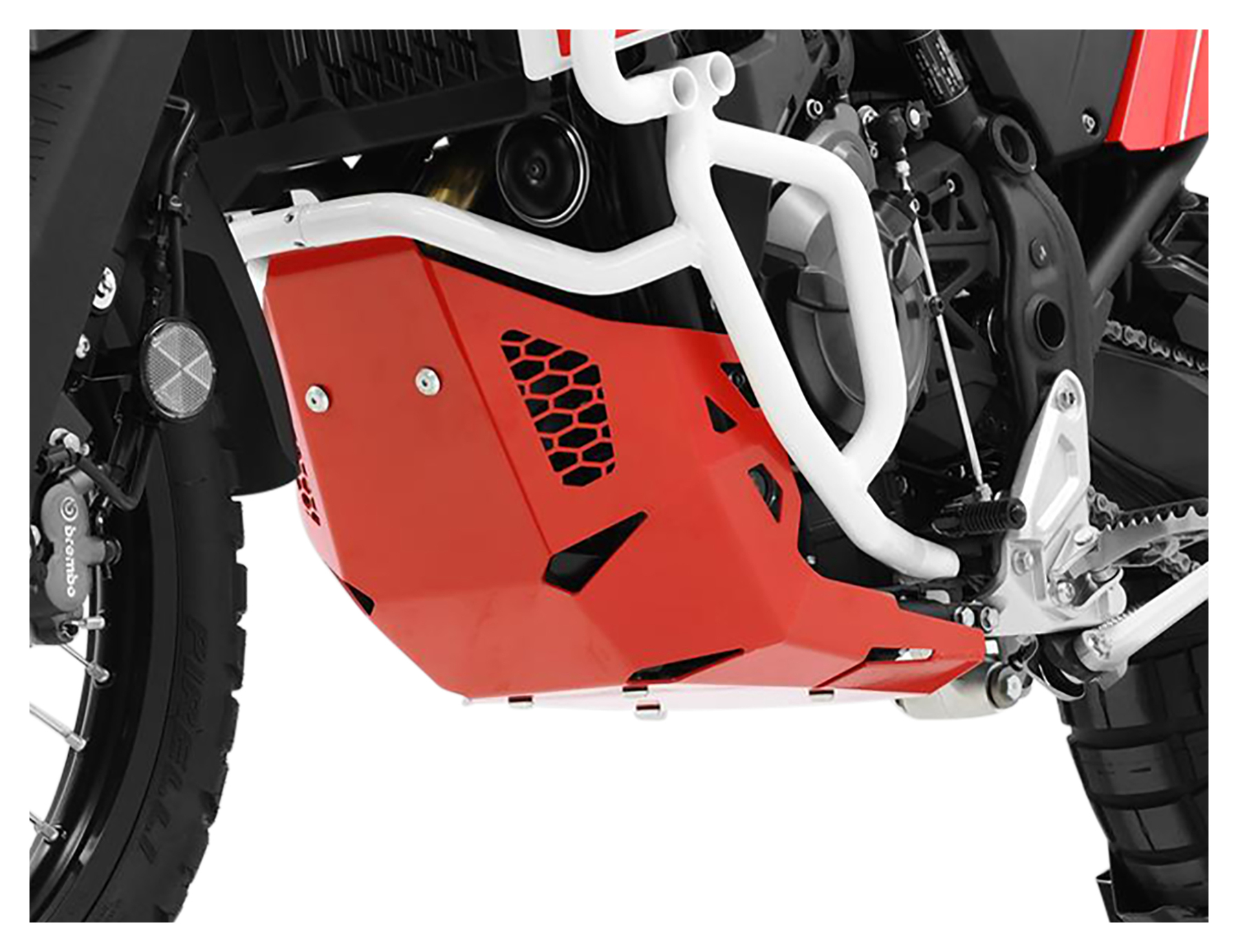 Zieger Zieger Motorschutz in rot für diverse Modelle, Aluminium