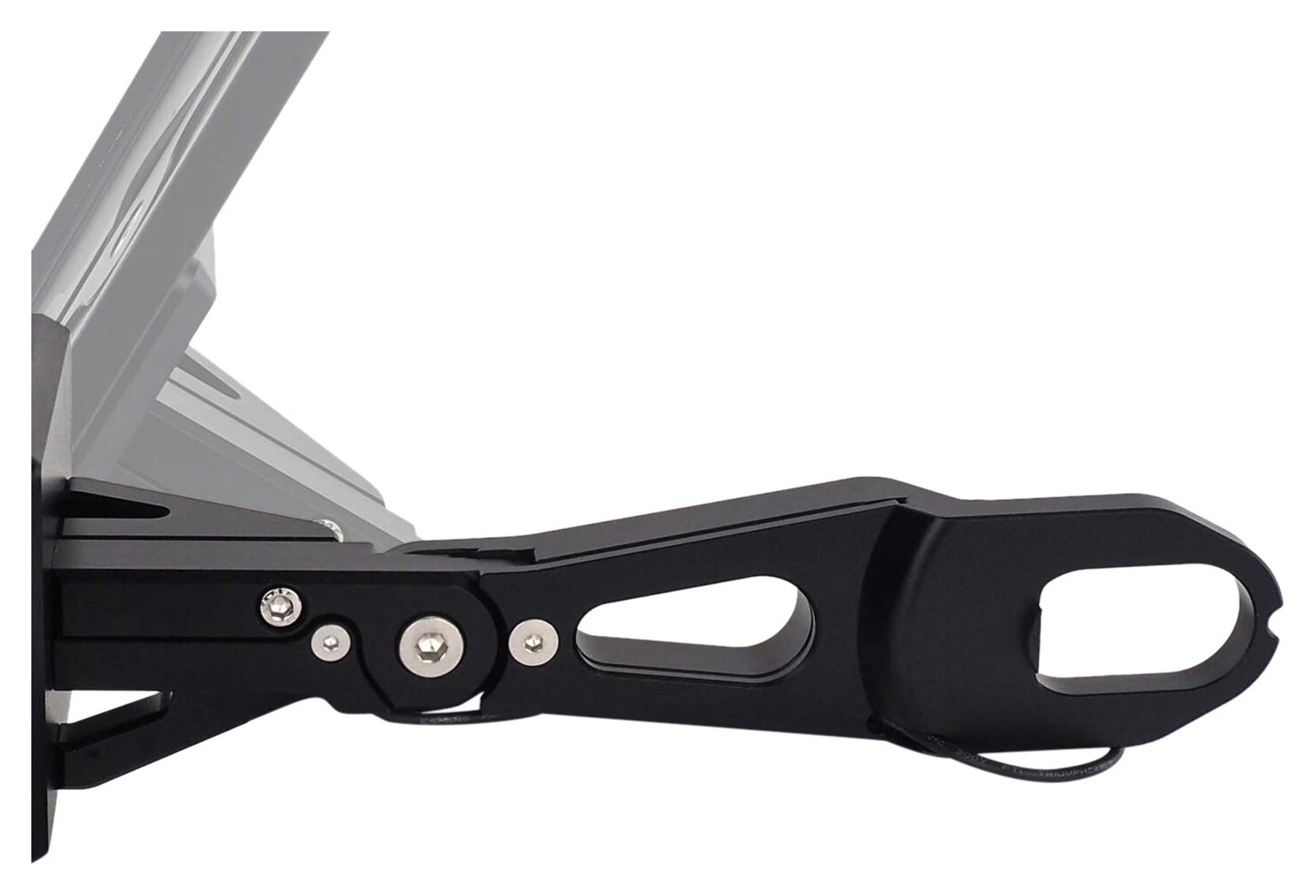 SIXTY6 Side number plate holder with ABE diverse models, aluminium