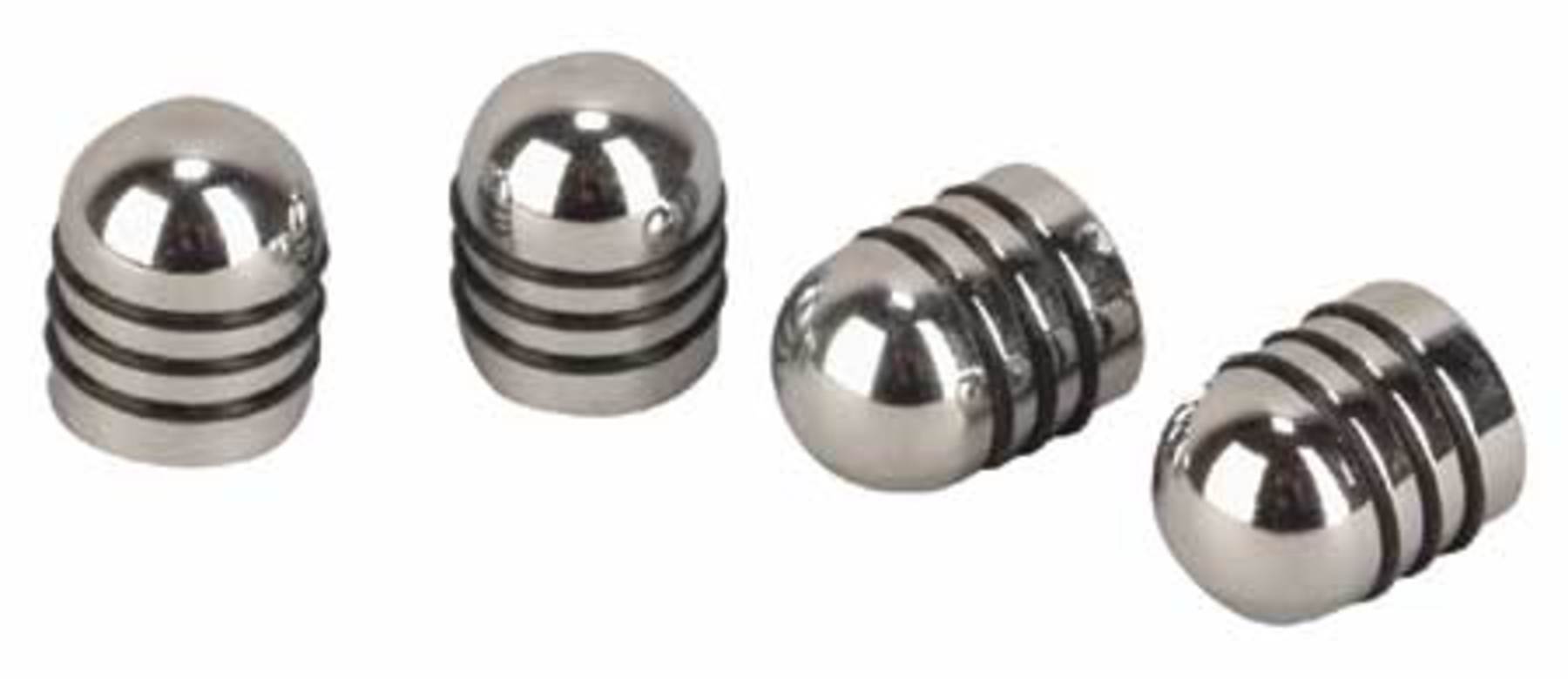 Foliatec VALVE CAPS AIRCAPS FOLIATEC, CHROMED, 4 PCS.
