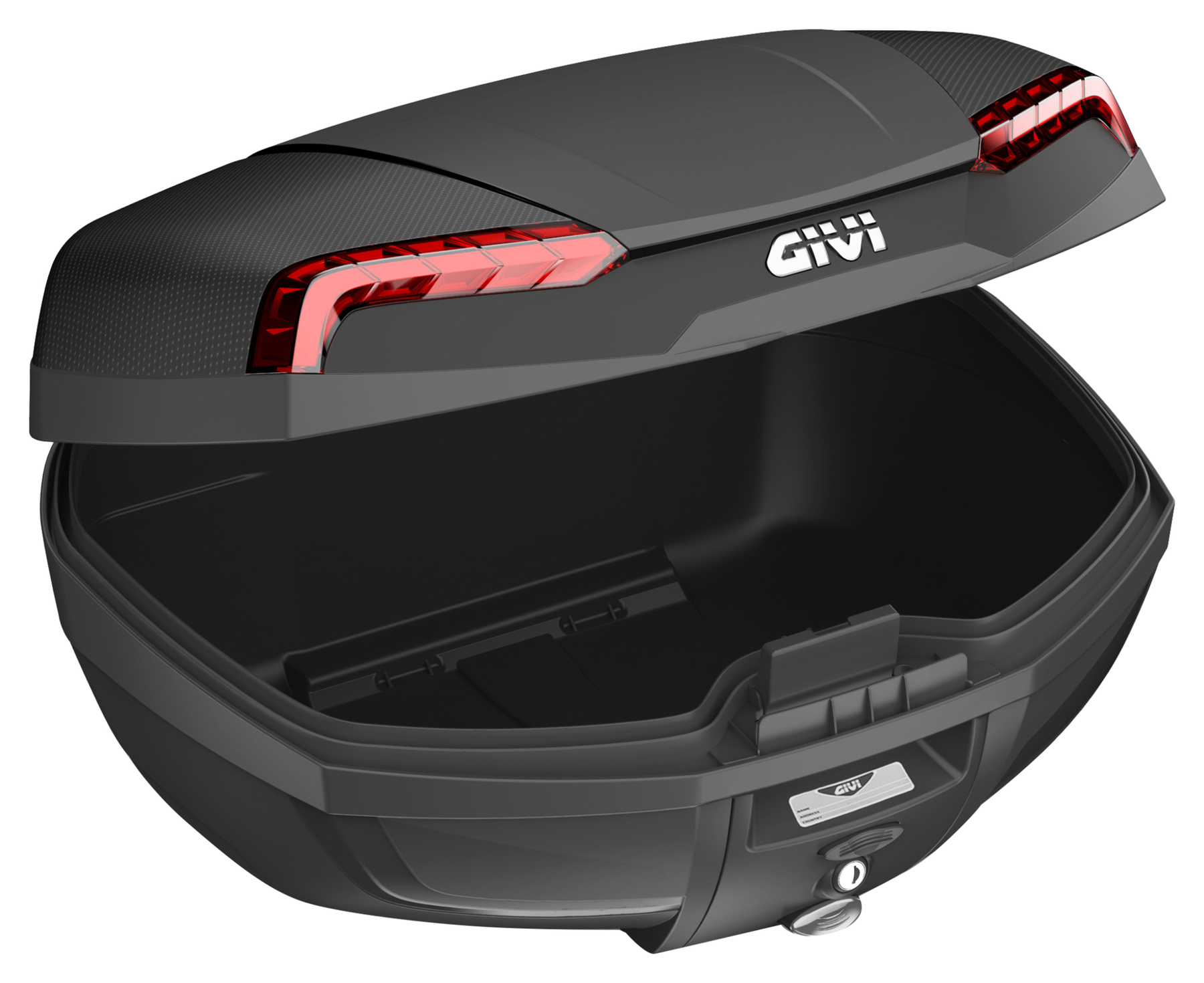 Givi TOPCASE E46 RIVIERA MONOLOCK PLATTE 46L