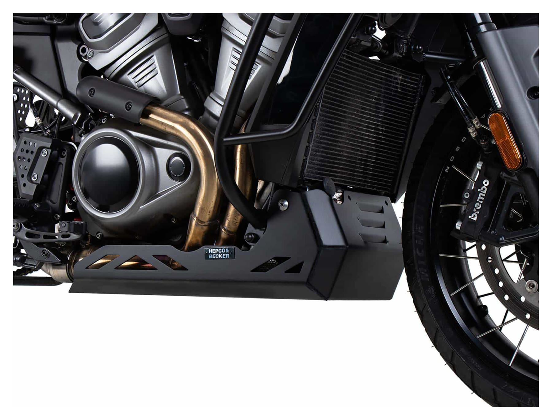 Hepco & Becker Hepco & Becker Engine Guard Plate Alu for various models