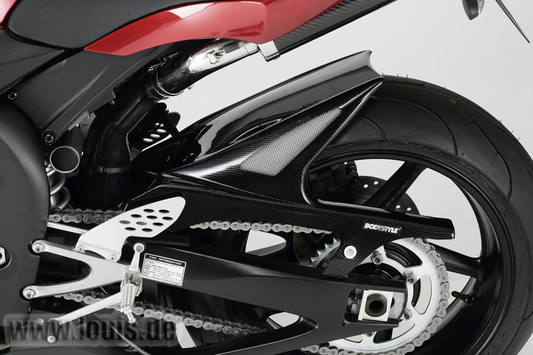 Bodystyle Bodystyle Raceline Huggers carbon, type approval