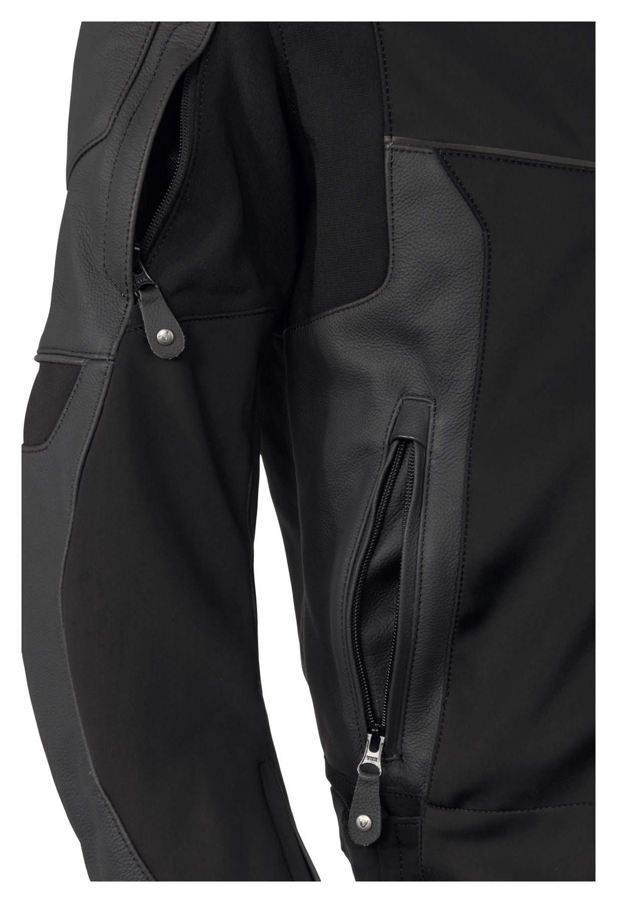 Vanucci VANUCCI VSJ-3 LEATHER COMBI JACKET