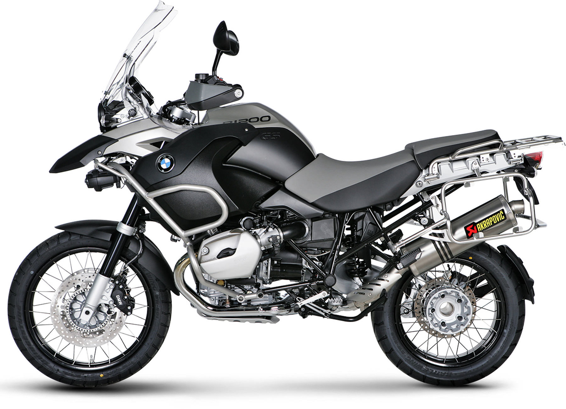 Akrapovic AKRAPOVIC SLIP-ON 2-1 BMW R1200 GS/ADV. 04-09 TITAN