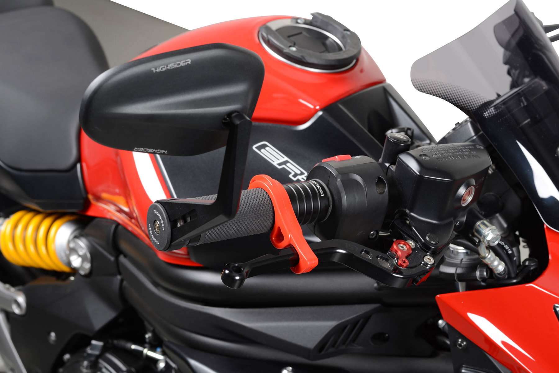 BRAKE LEVER JAMMER + SIDESTAND PAD low-cost | Louis 🏍️