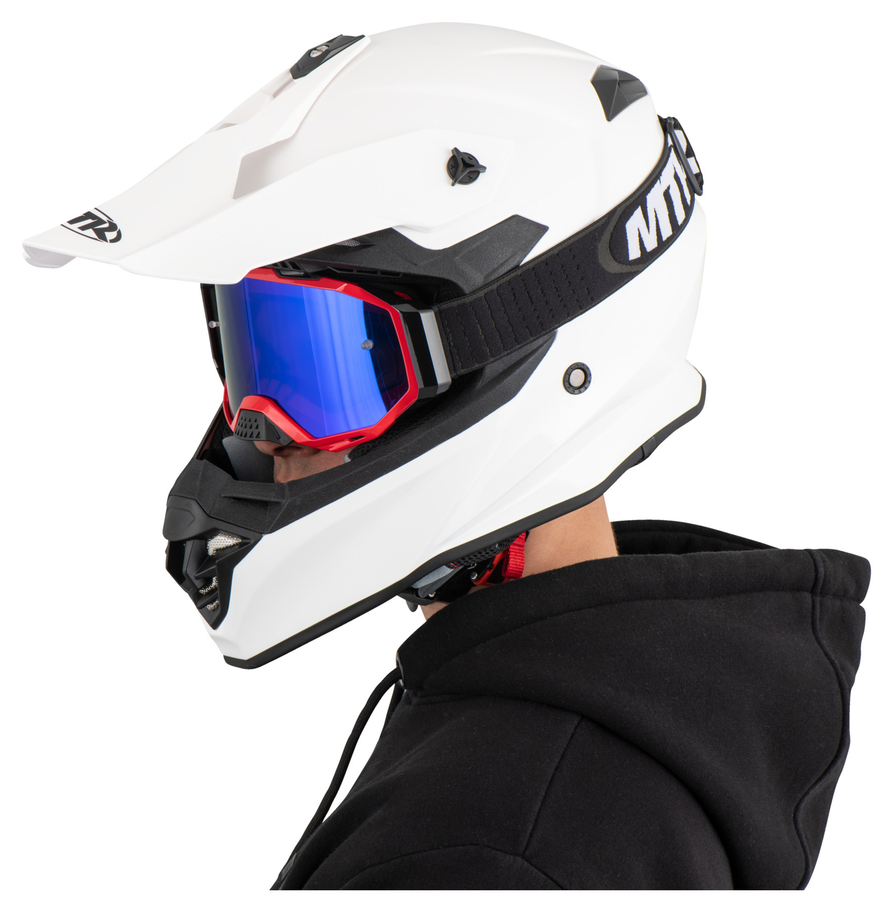 MTR MTR GOGGLES S15 PRO GLOSSY RED,BLUE MIRRORED