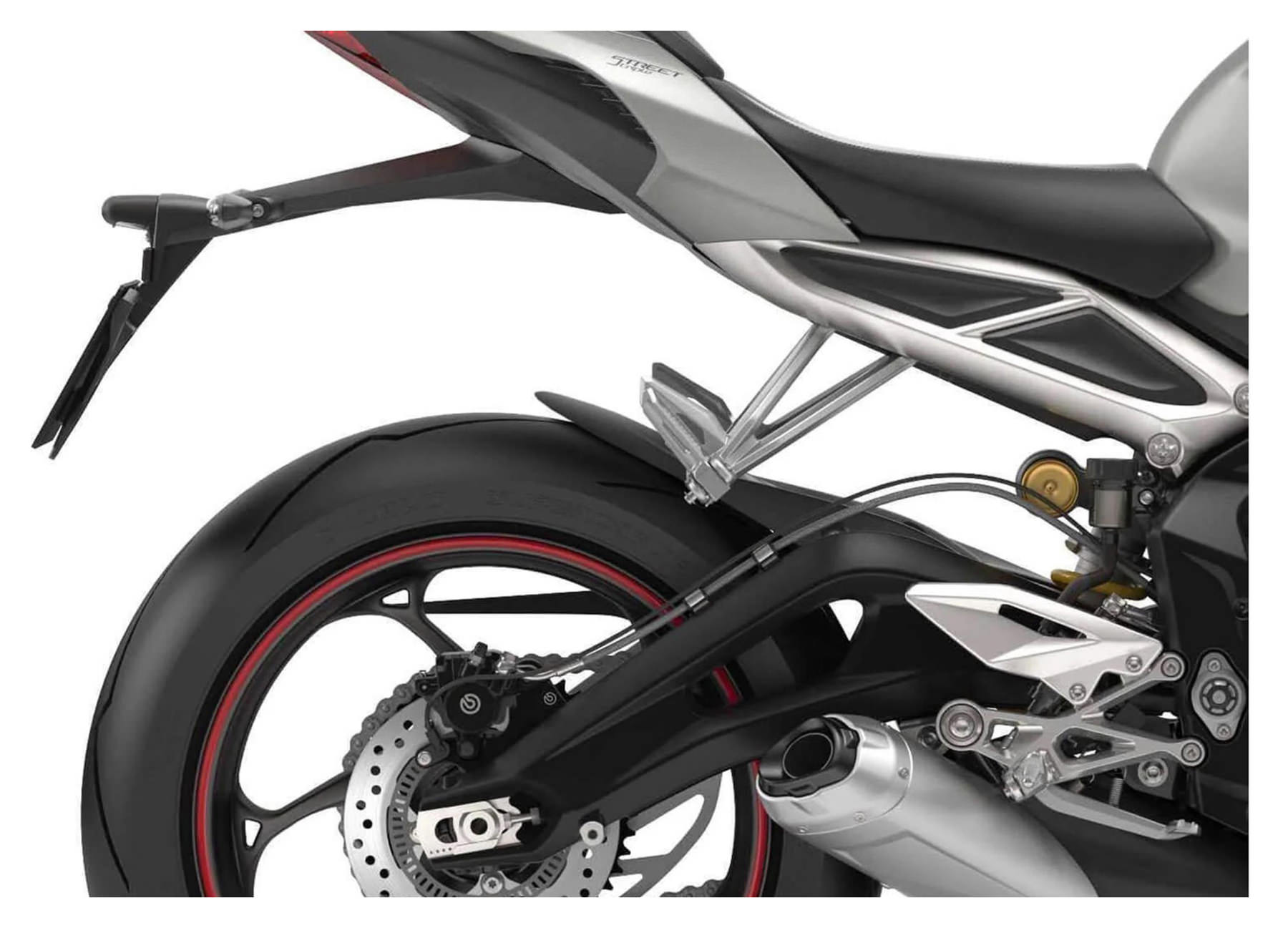 Bodystyle BODYSTYLE rear hugger extension Various models, matt-black