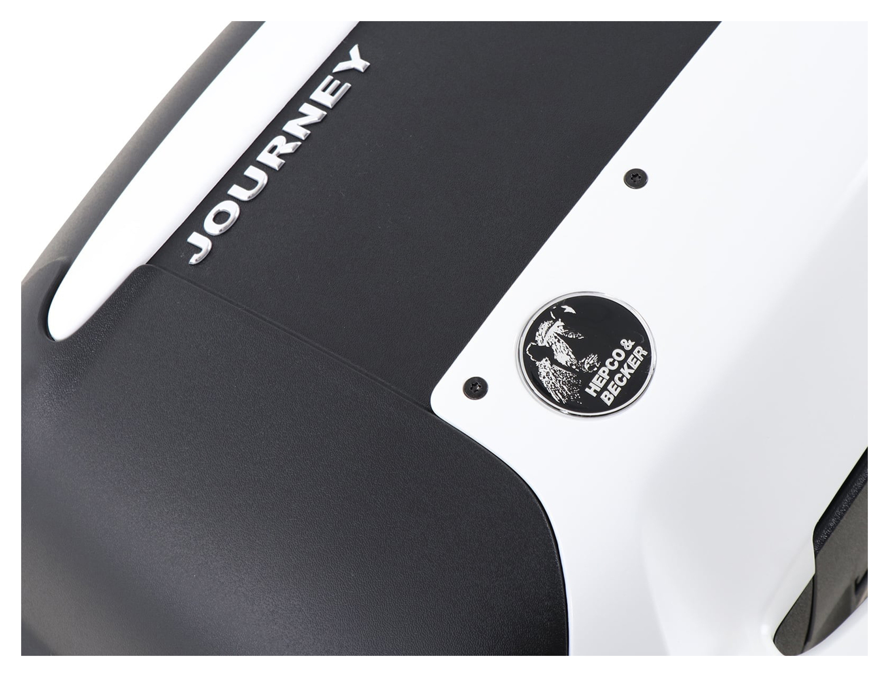 Hepco & Becker H+B JOURNEY RECON 42L TOP BOX, BLACK/WHITE