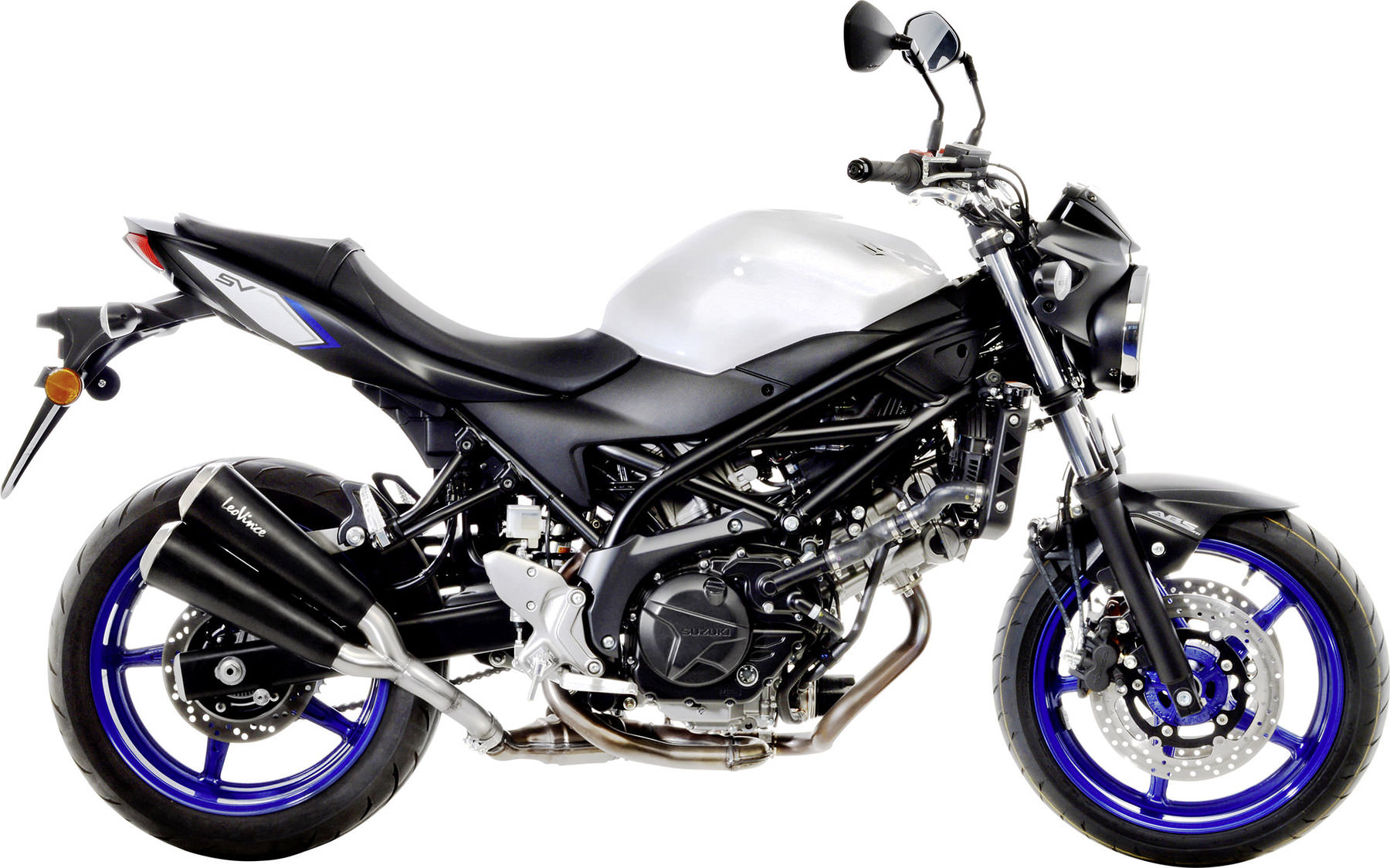 Leo Vince Leo Vince GP Duals exhaust black, with EG-BE