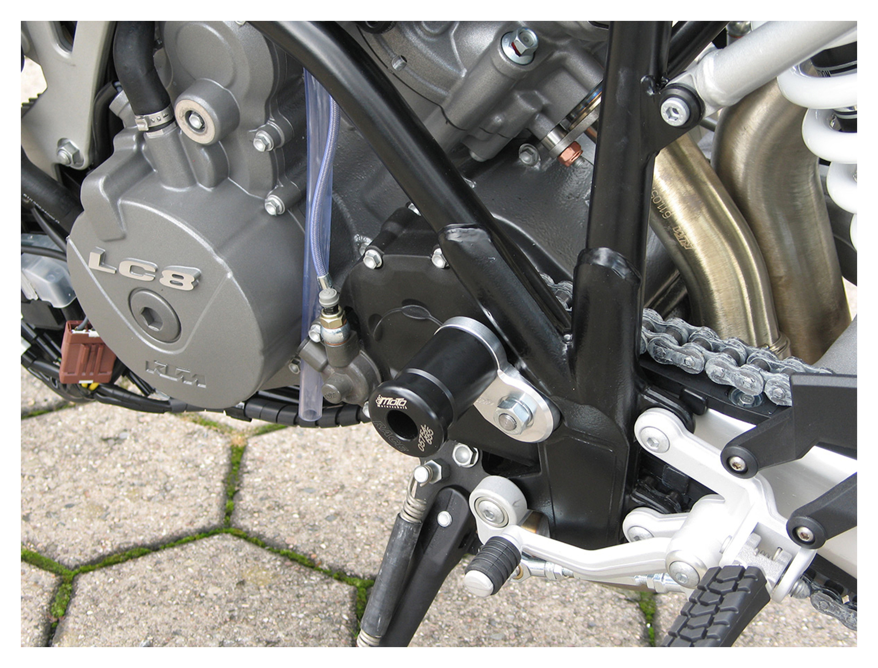 GSG Mototechnik Protection moteur DIVERS MODÈLES, NOIR