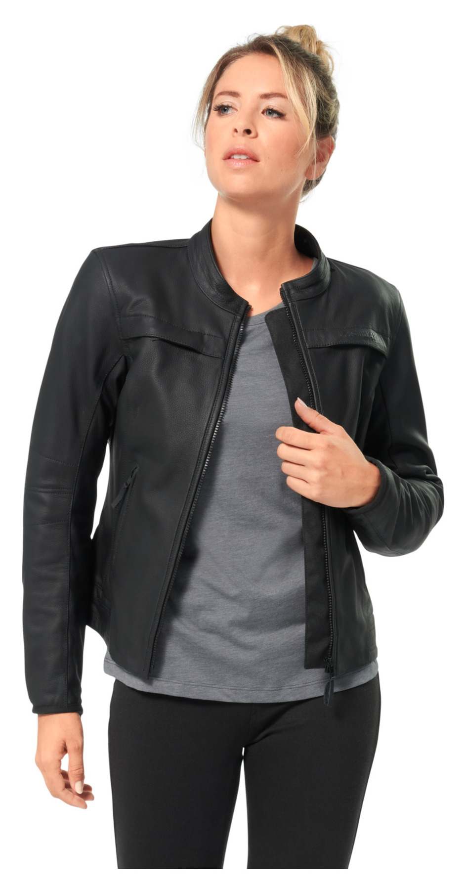 Fastway Fastway L-2201 Women’s Leather Jacket