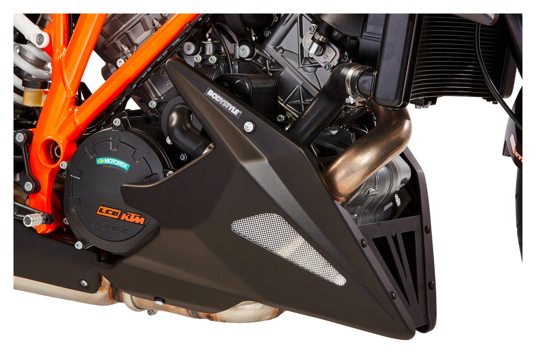 Bodystyle Bodystyle Belly Pan, black Type approved