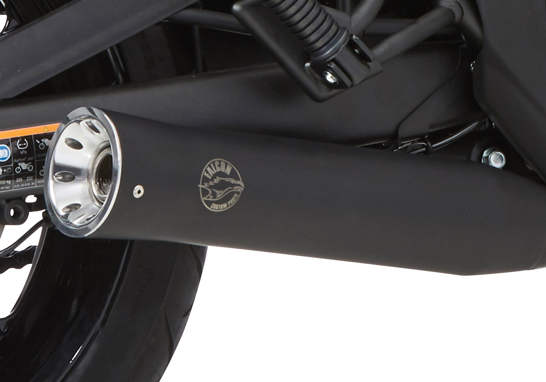 Falcon Falcon Double Groove Complete Exhaust Full Exhaust System