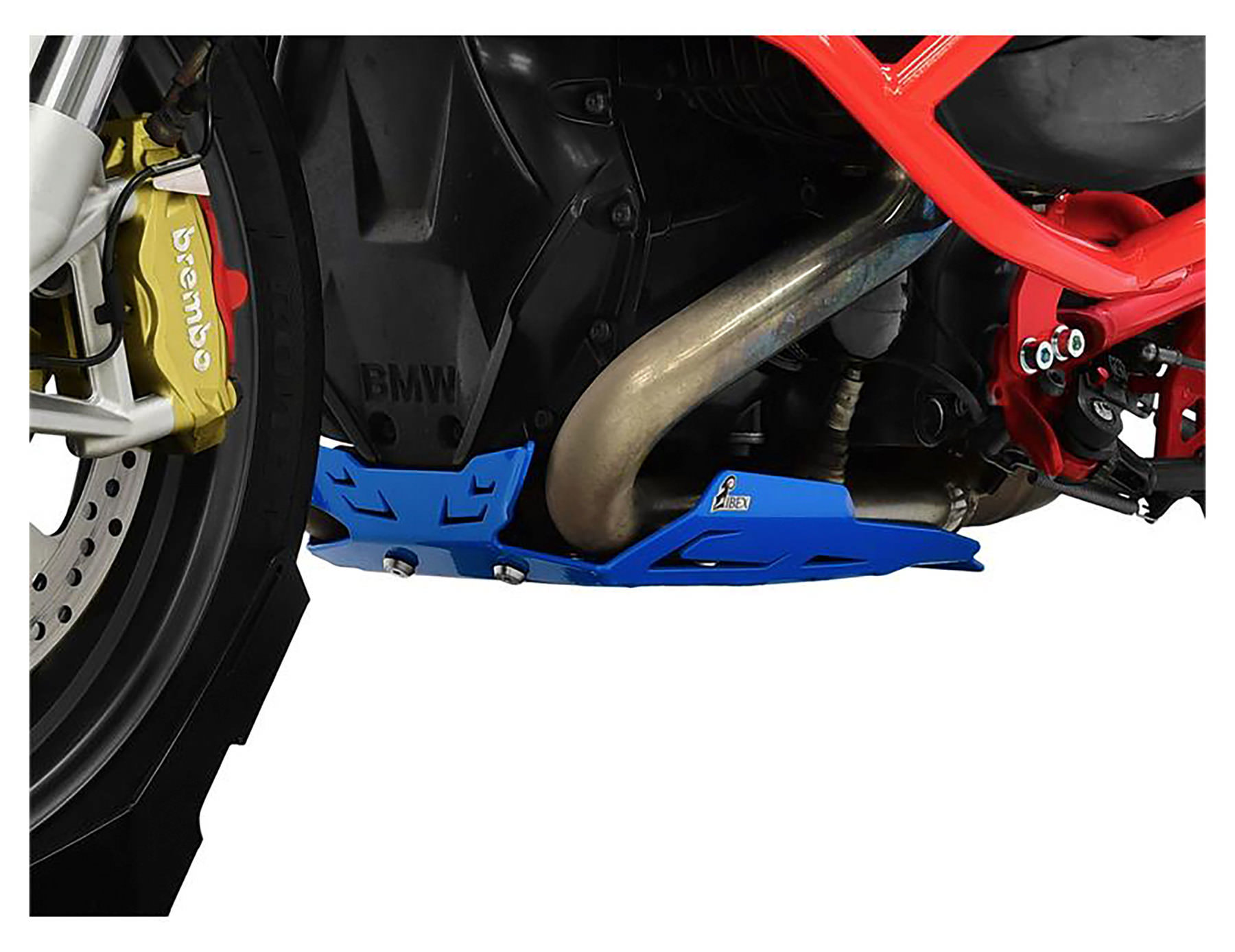 Zieger Zieger Engine Guard in blue for various models, aluminium