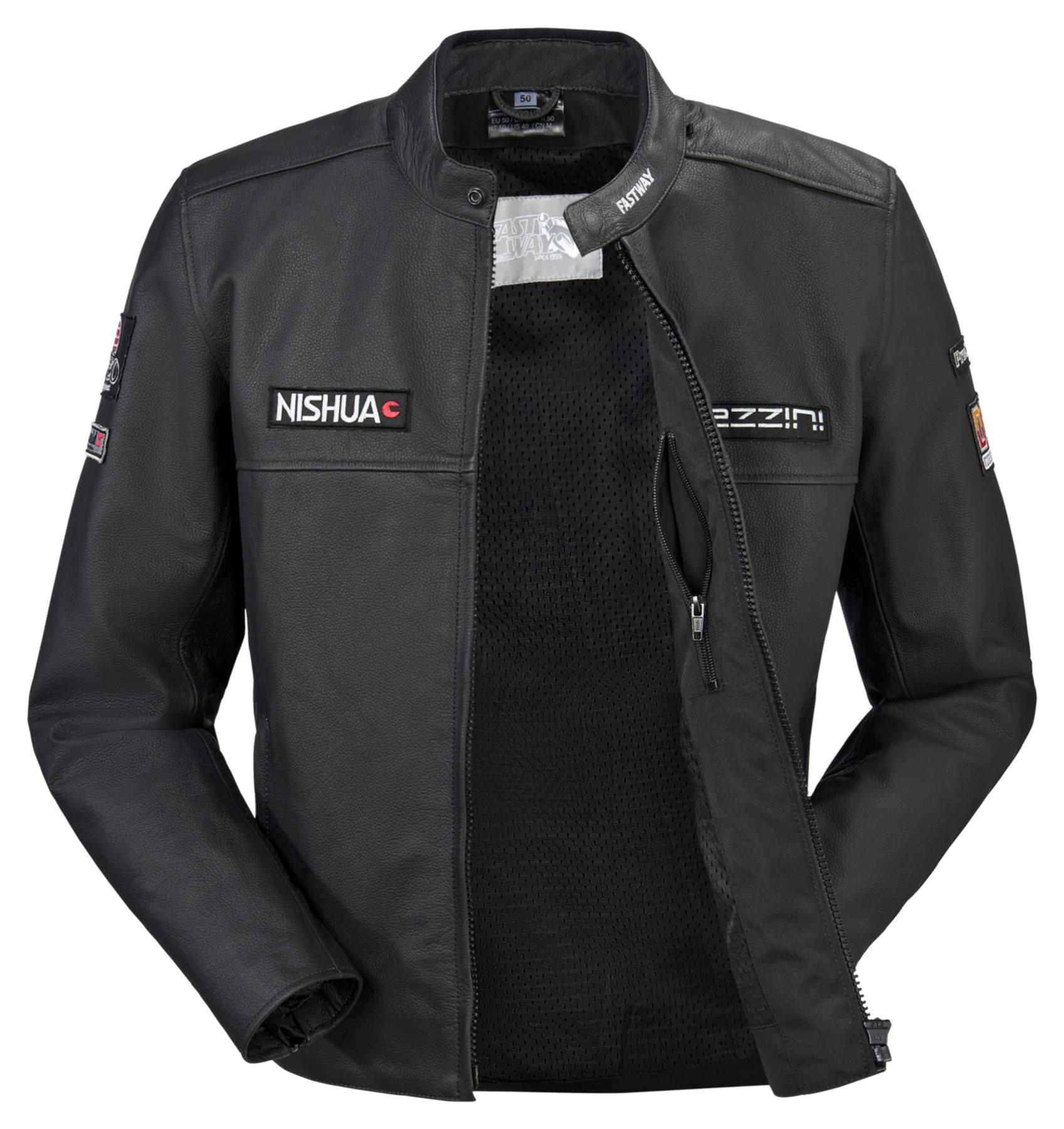 Fastway Fastway Fashion Men 201 Leather Jacket