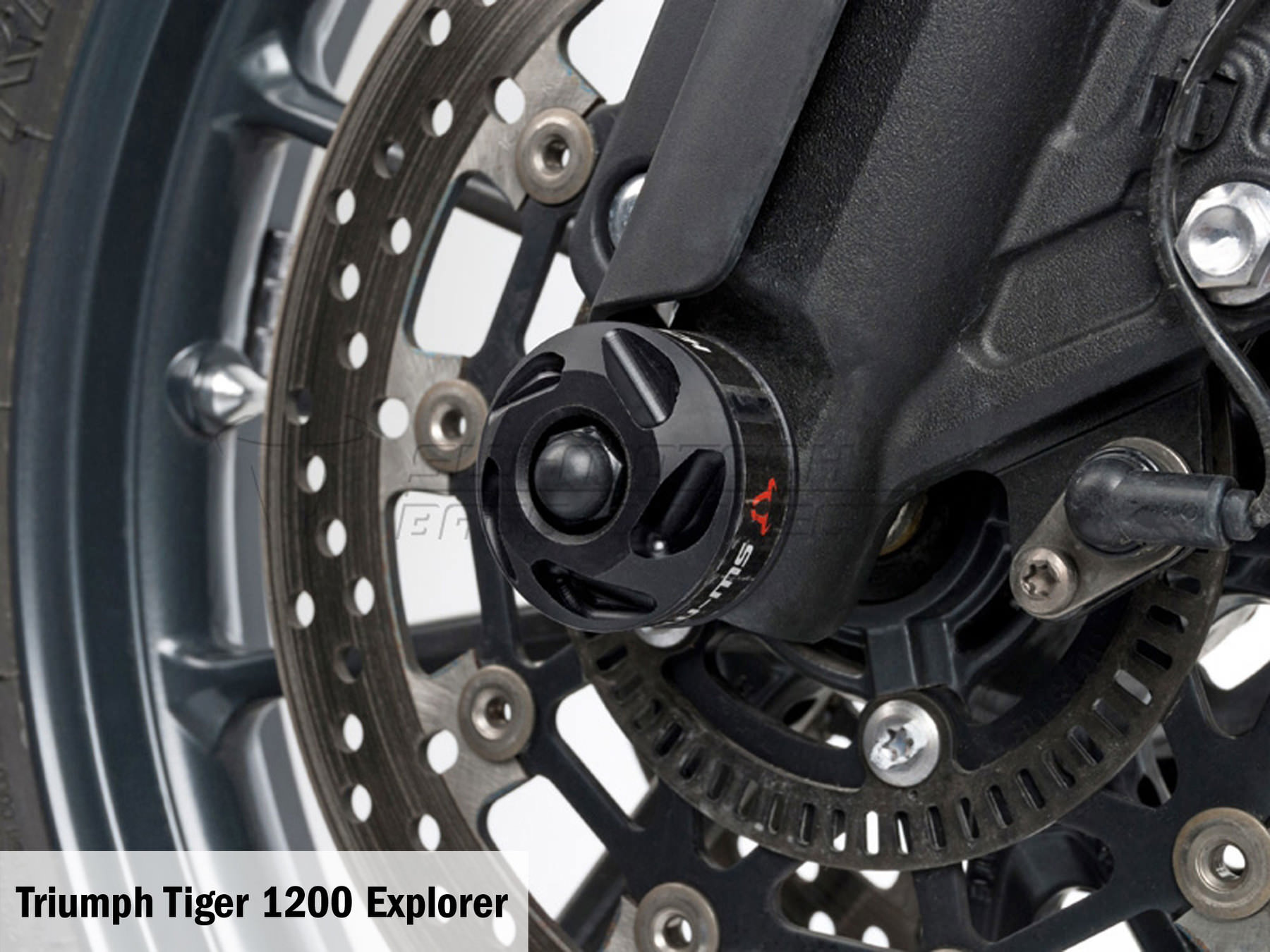 SW-Motech SW-Motech Fork Slider Kit BLACK, PAIR