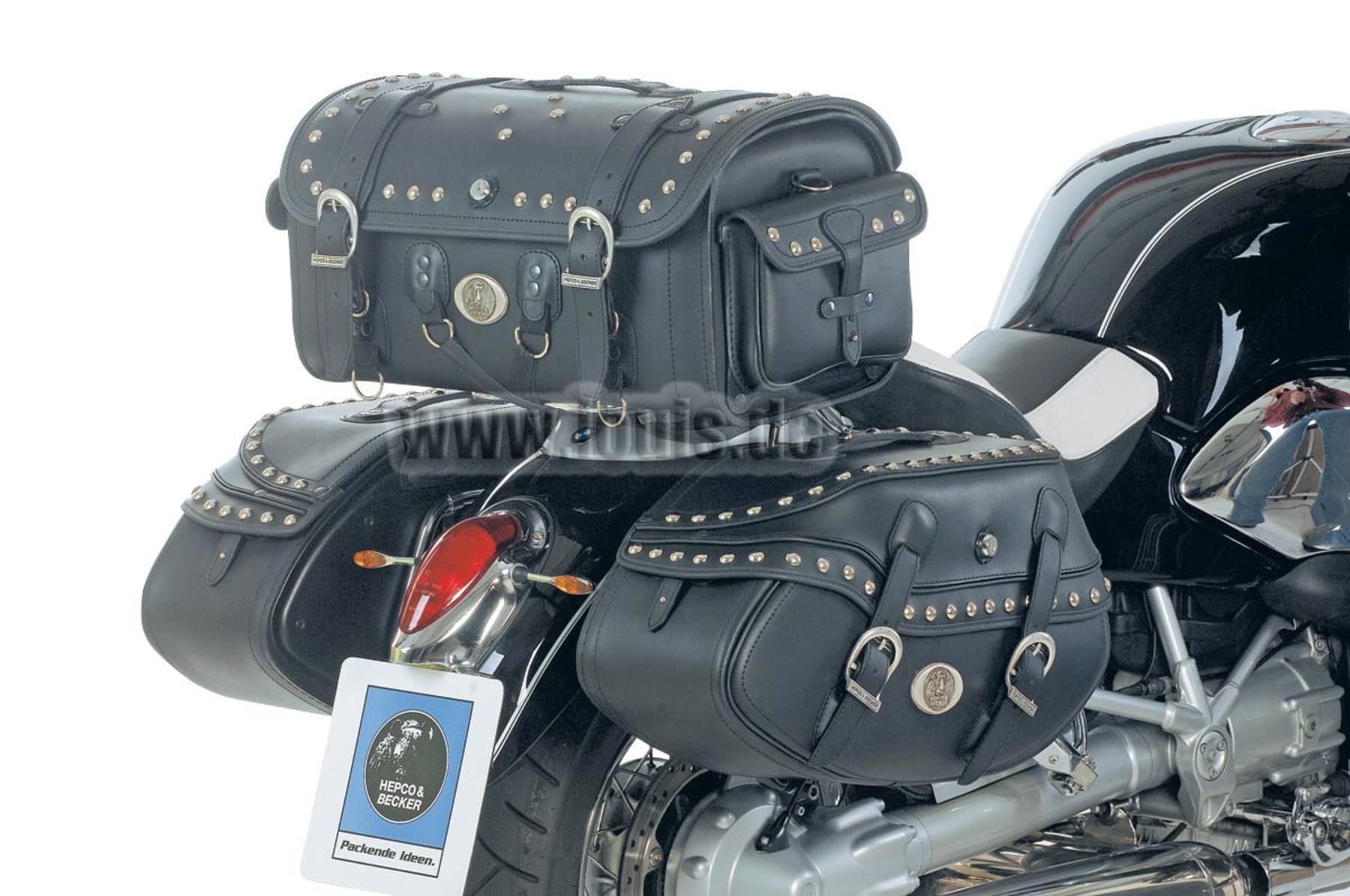 Hepco & Becker Hepco & Becker Handbag "Buffalo Custom" With Rivets
