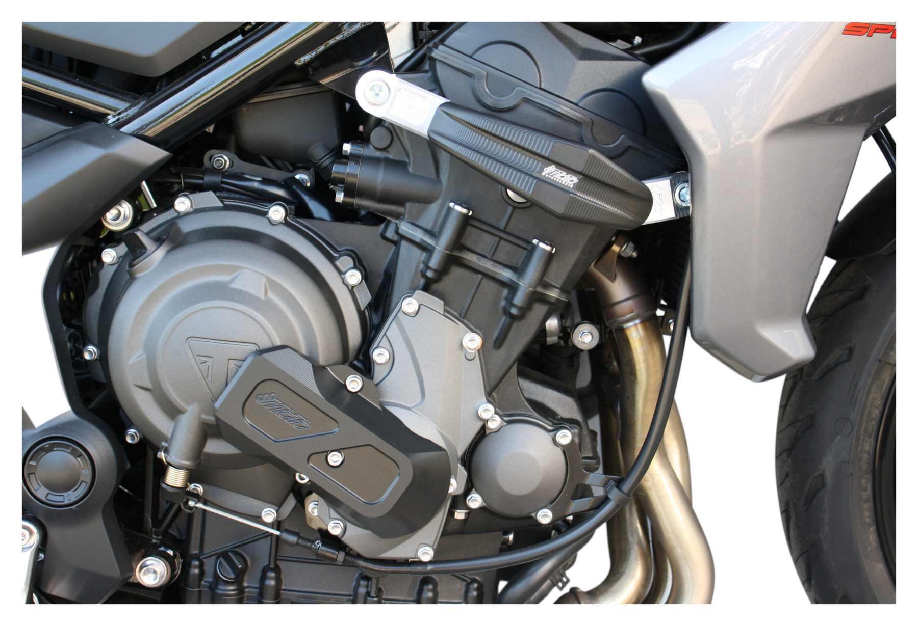 GSG Mototechnik Protection moteur DIVERS MODÈLES, NOIR