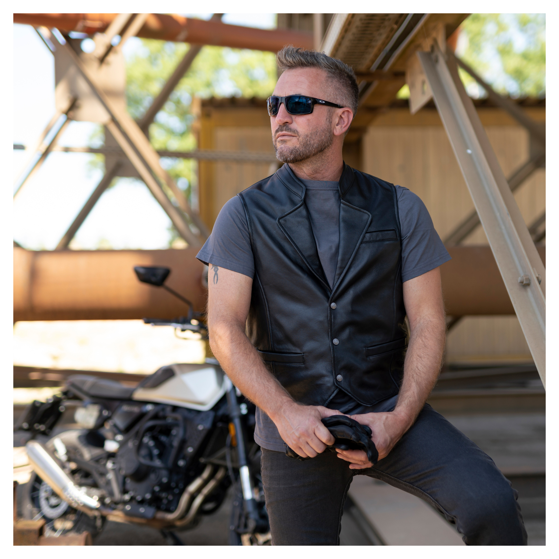 Detlev Louis Detlev Louis DL-SM-4 Lederweste