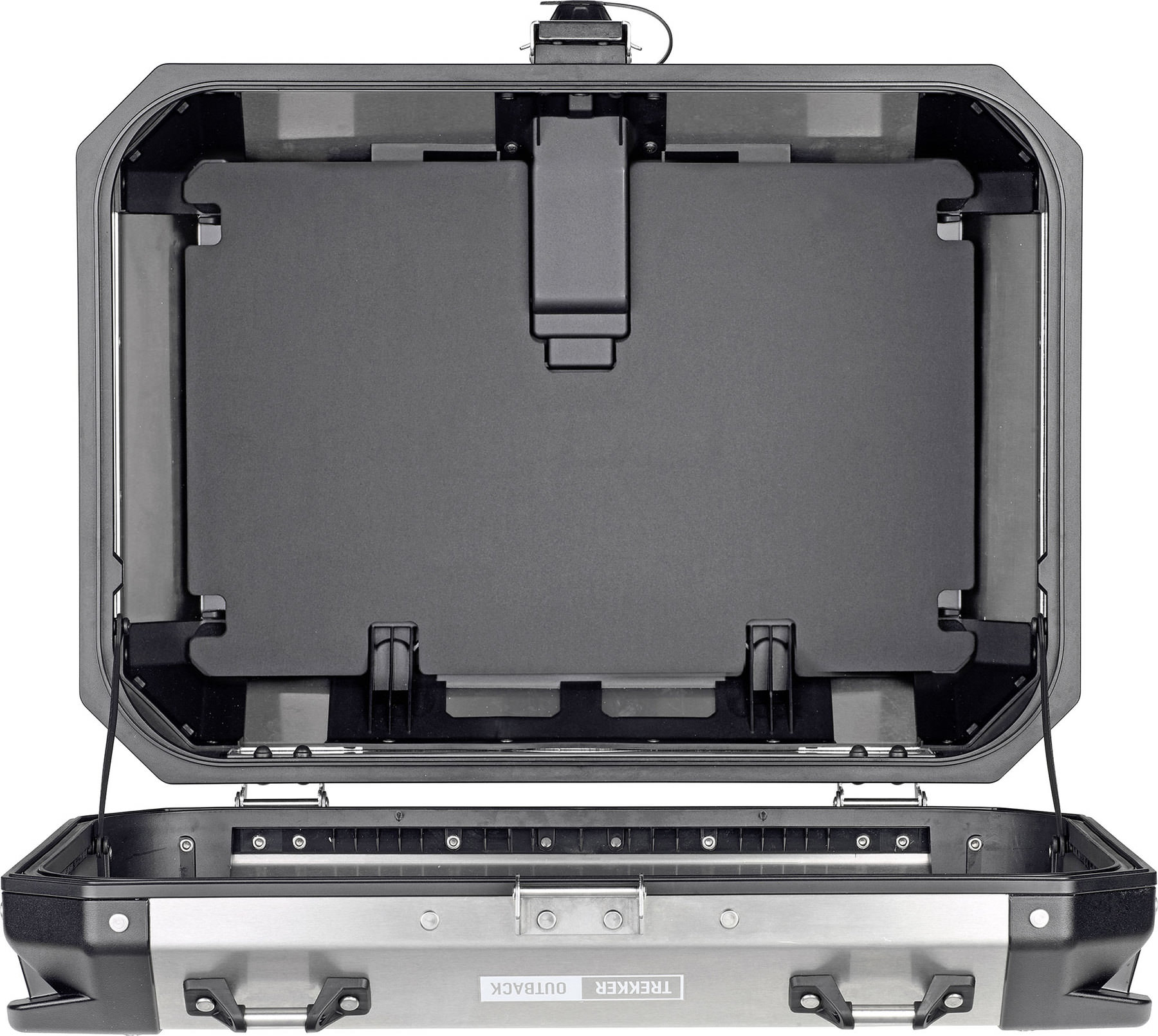 Givi Givi Trekker Aluminium Top Box Silver, 58 litres, Monokey