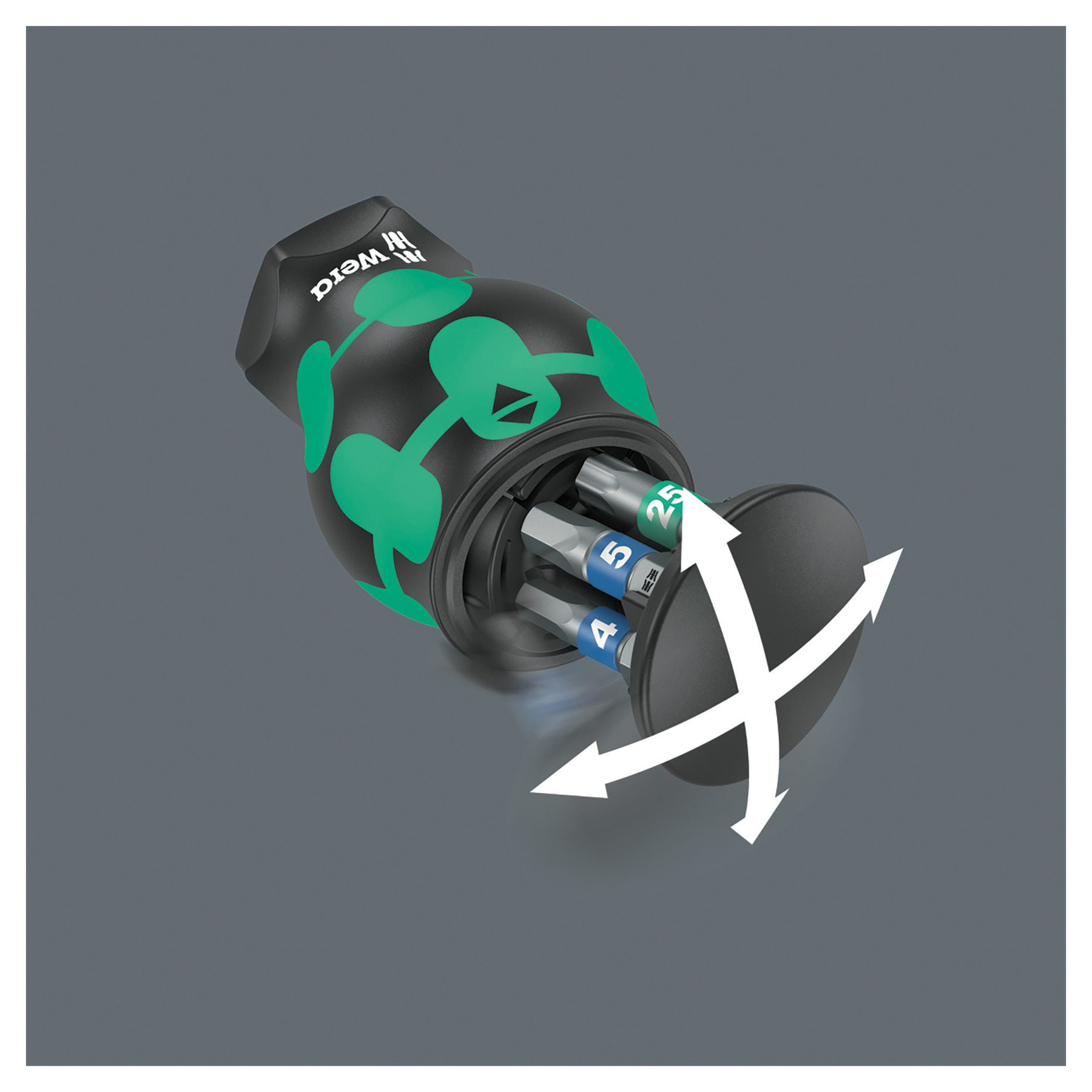 Wera WERA KRAFTFORM KOMPAKT STUBBY MAGAZIN 3 7-DELIG