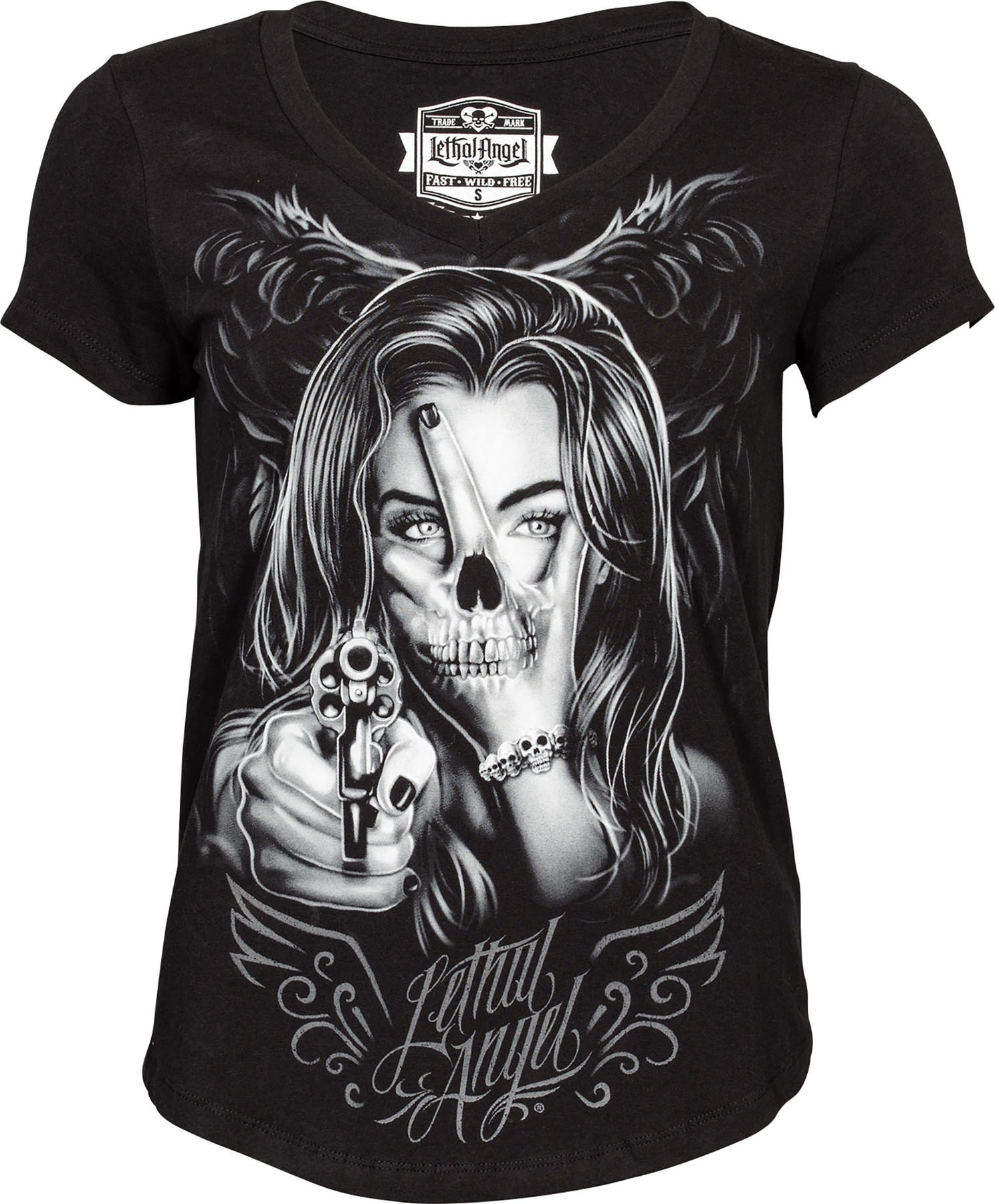 Lethal Angel Lethal Angel Hand of Doom Damen T-Shirt