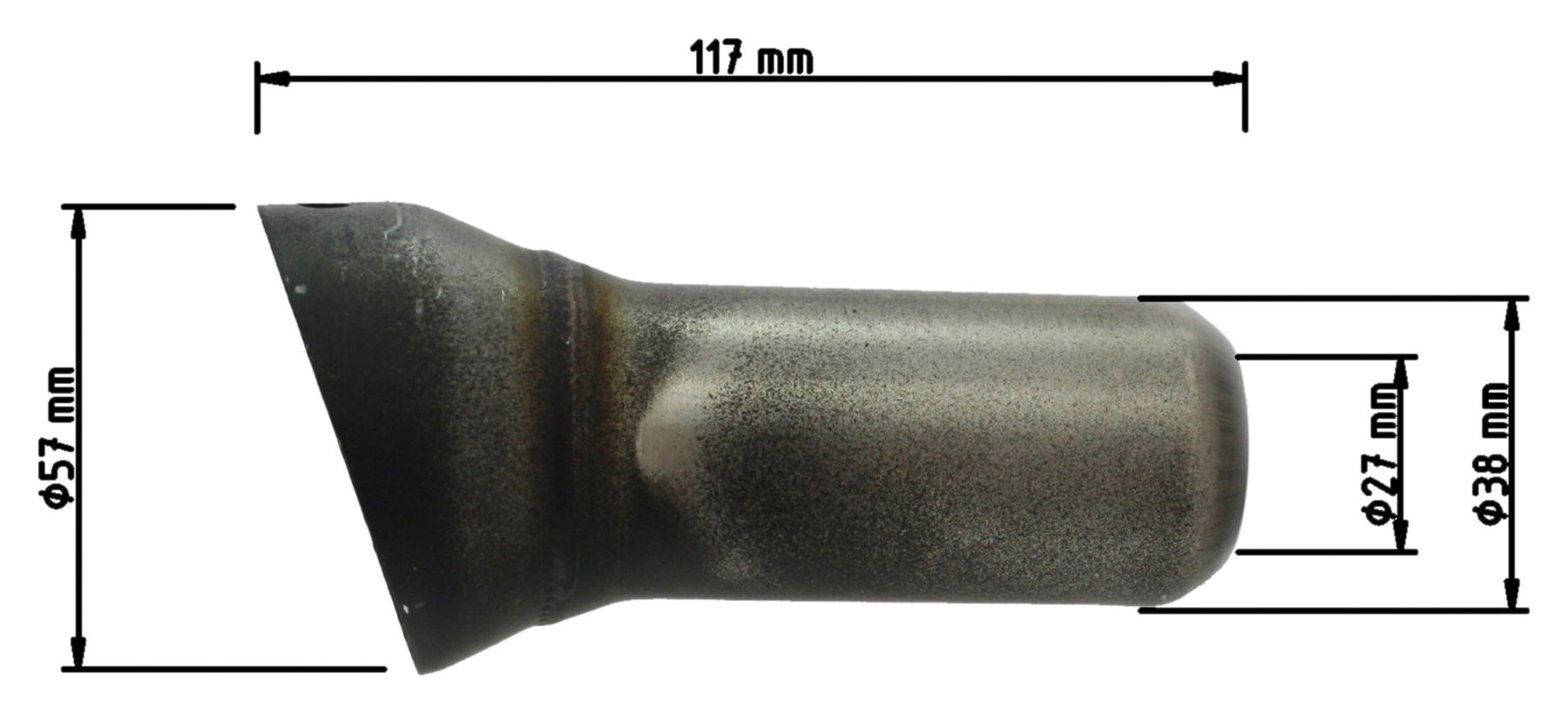 Replacement dB Absorber for rear silencer
