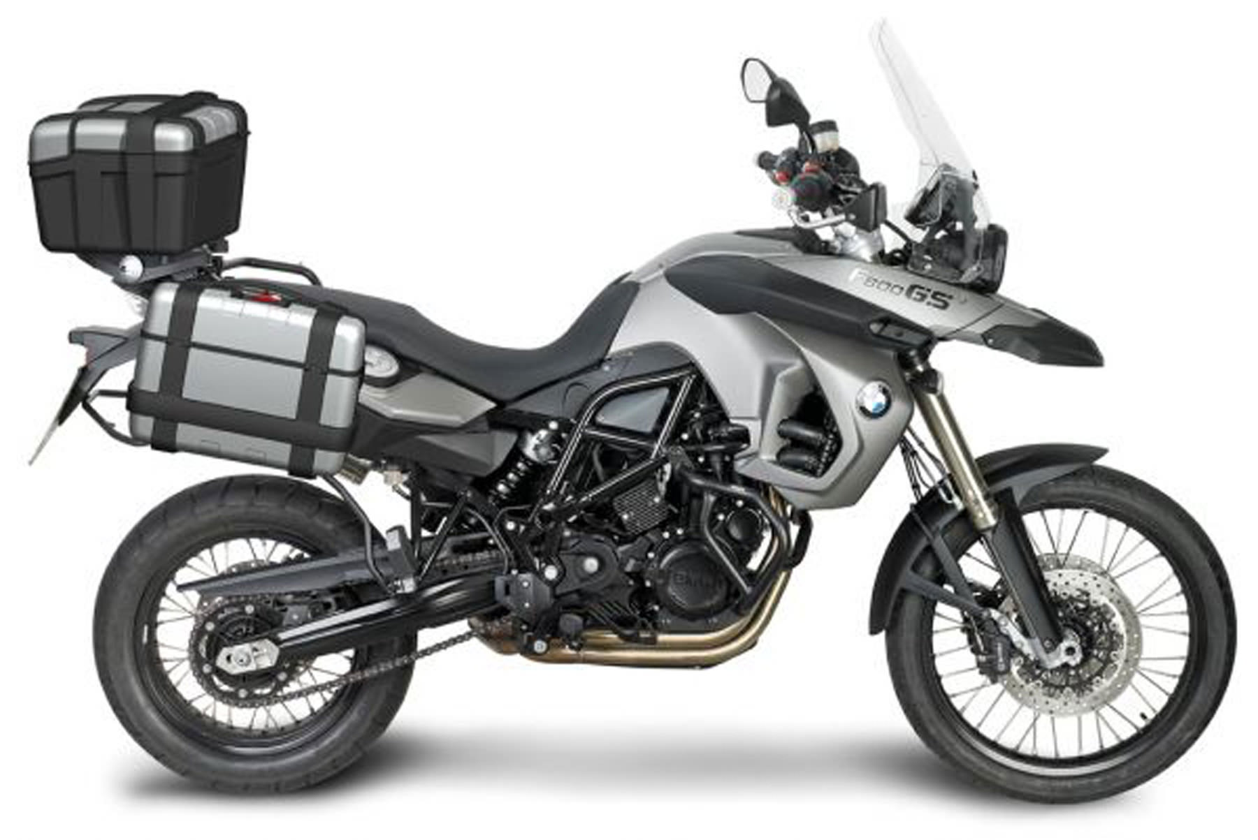 Givi Givi Trekker Aluminium/Schwarz, 33/46 Liter