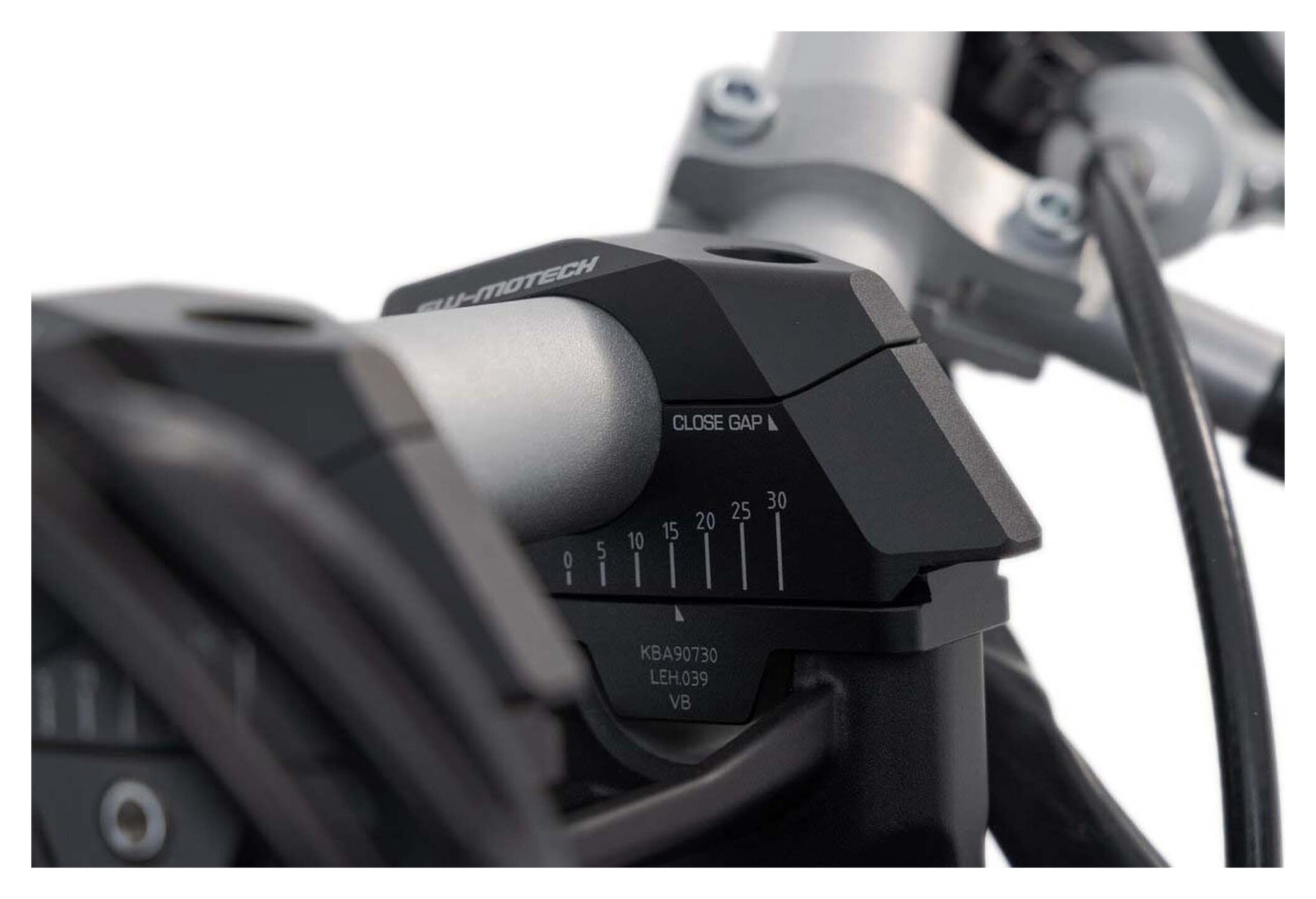 SW-Motech SW-Motech Handlebar Adapter, variable black or silver