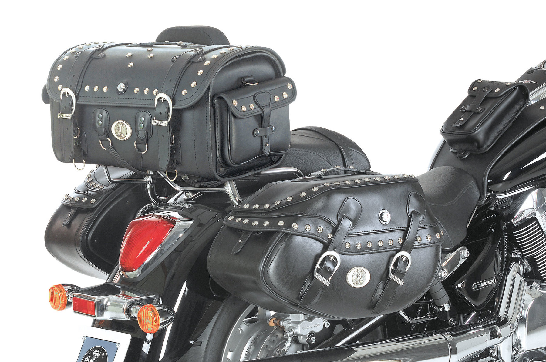 Hepco & Becker Hepco & Becker Handbag "Buffalo Custom" With Rivets