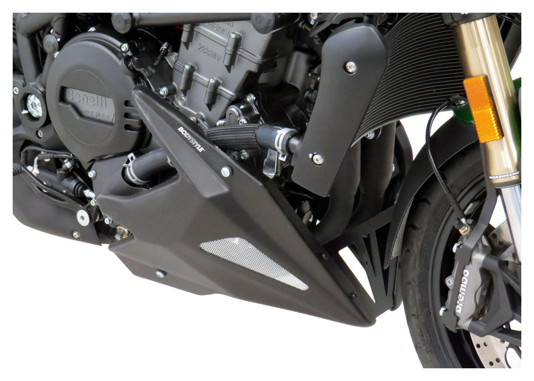 Bodystyle Bodystyle sabot moteur noir avec ABE