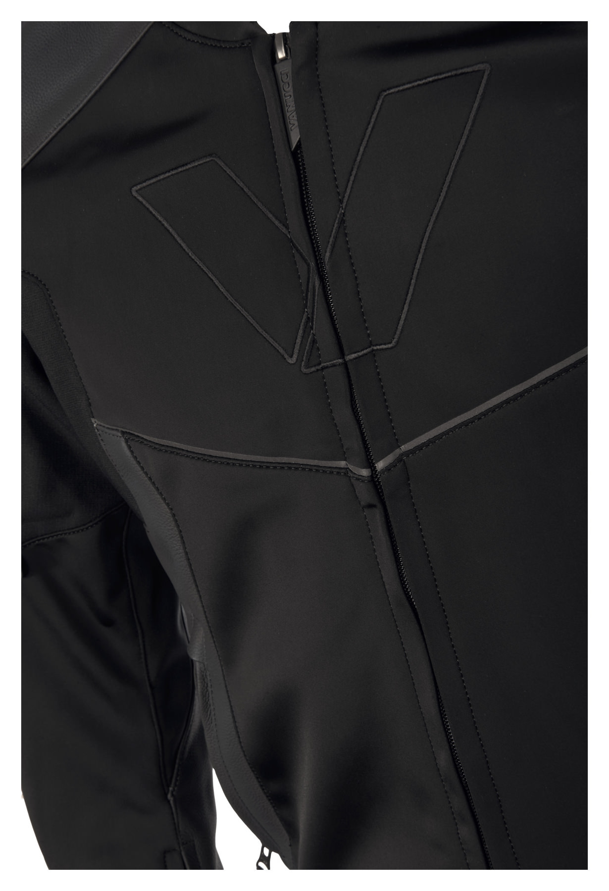 Vanucci VANUCCI VSJ-3 LEATHER COMBI JACKET