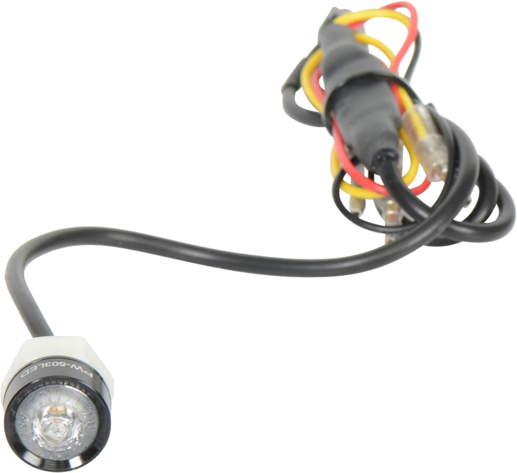 Highsider HIGHSIDER MONO LED TAIL LIGHT, BLACK, CLEAR