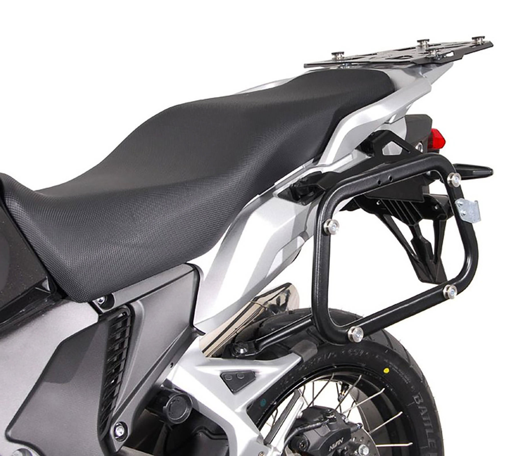 SW-Motech TRAX ADV aluminium case system for various models, silver