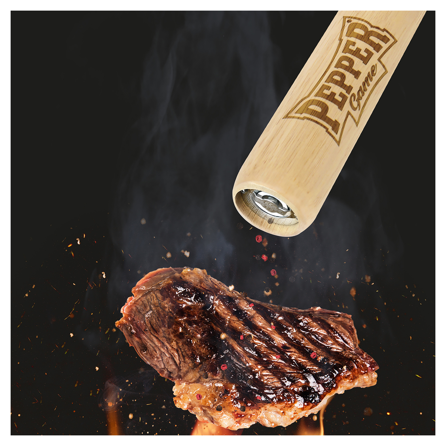 COLE & MASON PEPERMOLEN KING PEPPER, BASEBALLBAT