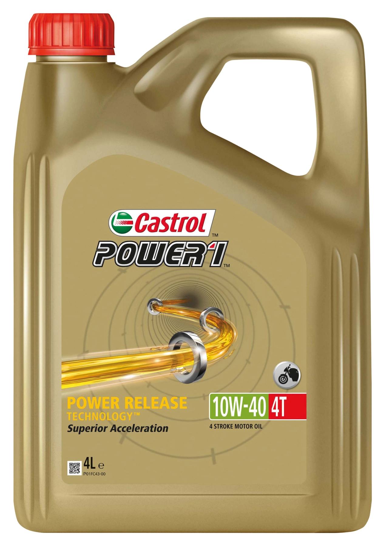 Castrol CAS MÖL POWER 1 4T 10W-40 HC-S 4L barato | Louis 🏍️