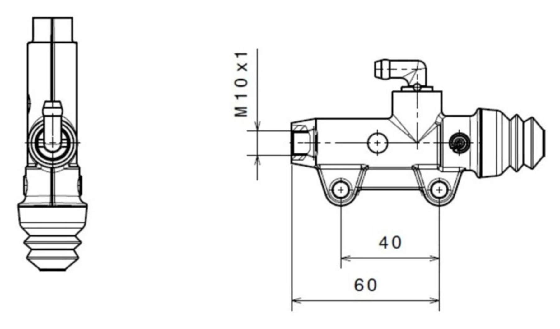 Brembo rear brake master cylinder low-cost | Louis 🏍️