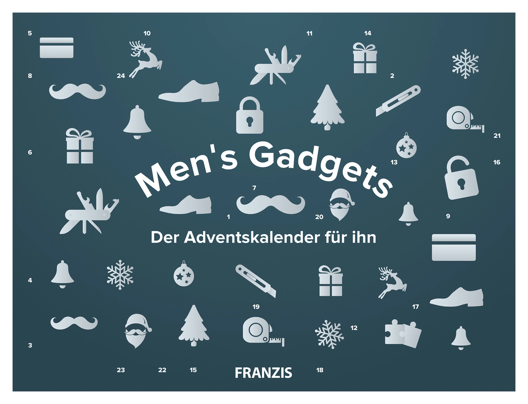 Franzis Men's Gadgets Adventscalendar Men's Gadgets Adventscalendar