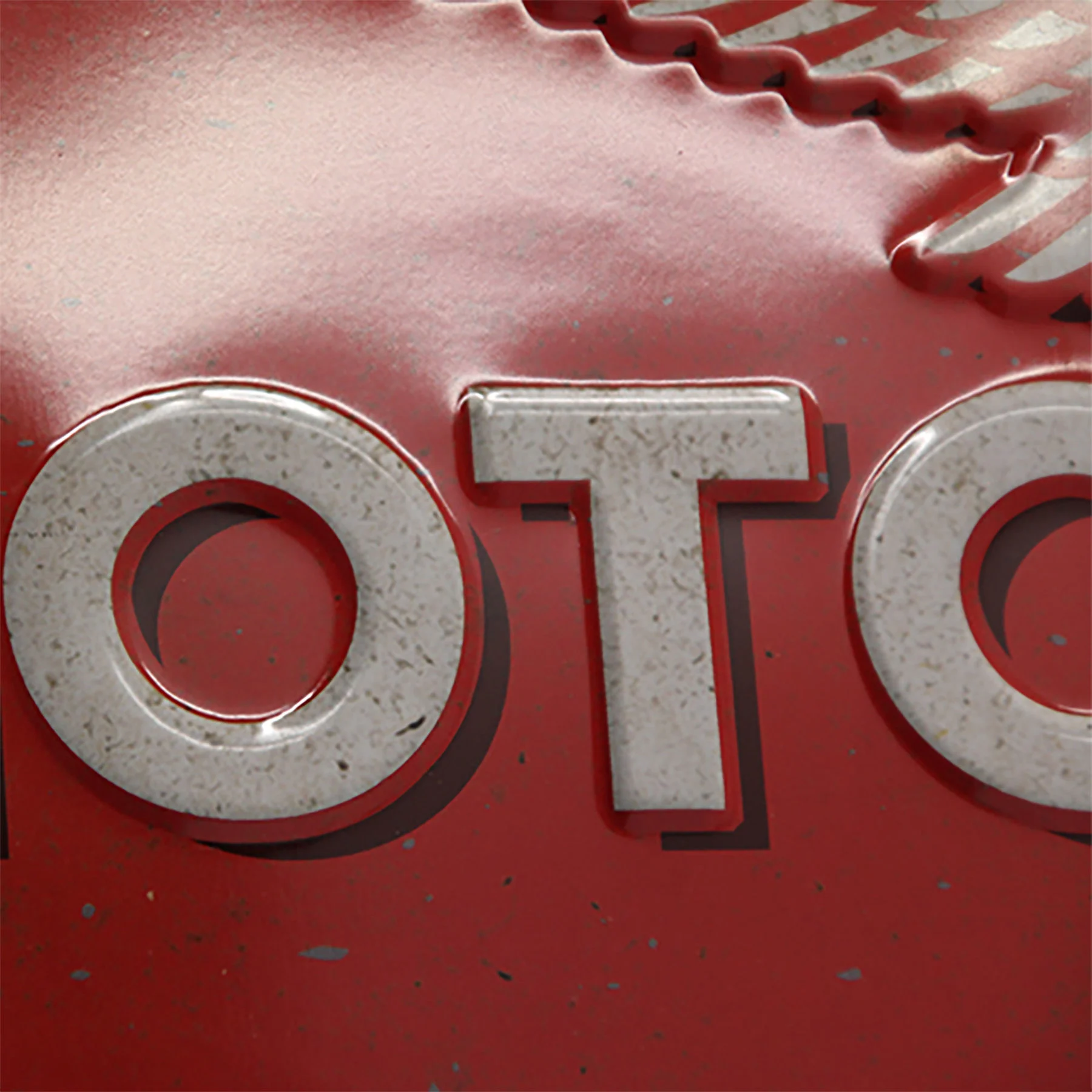 Moto-Guzzi Metalen wandbord Moto-Guzz logo Metalen wandbord Moto-Guzz logo