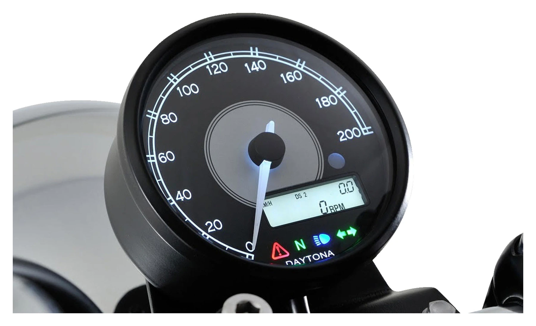 Daytona Corporation DAYTONA VELONA80 SPEEDOMETER 200KM/H BLACK