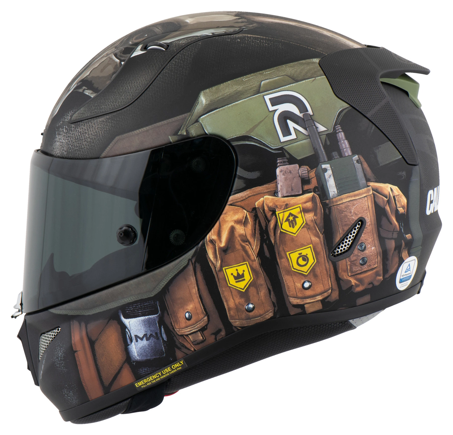 HJC HJC RPHA 11 Ghost Call of Duty MC34SF Full-Face Helmet