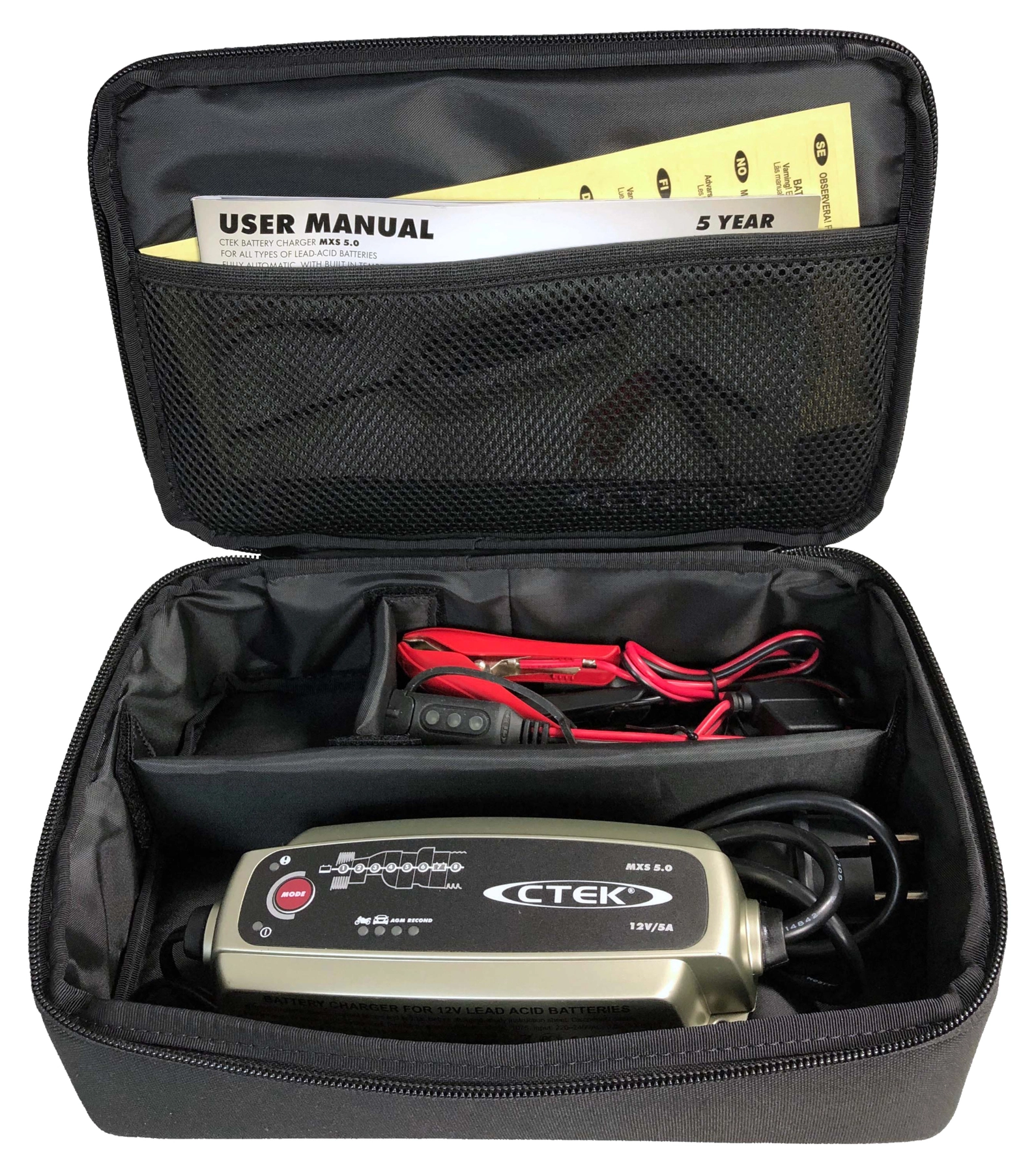 CTEK Chargeur de batterie CTEK MXS 5.0 bundle Chargeur de batterie CTEK MXS 5.0 bundle