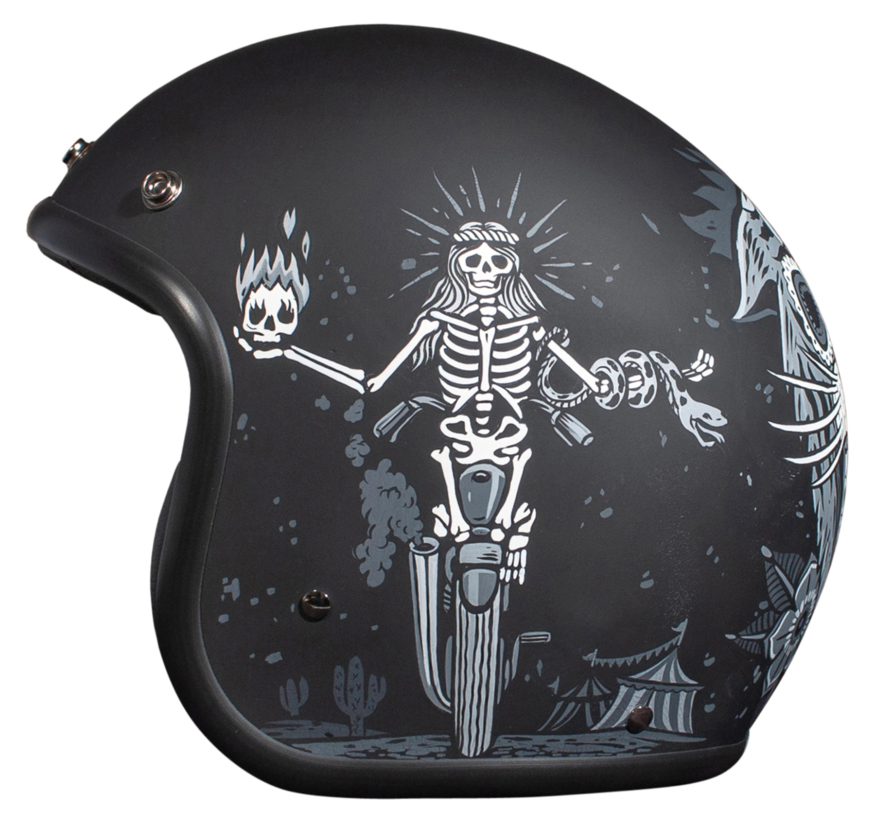 DMD DMD Retro Ghost Rider Jethelm günstig | Louis 🏍️